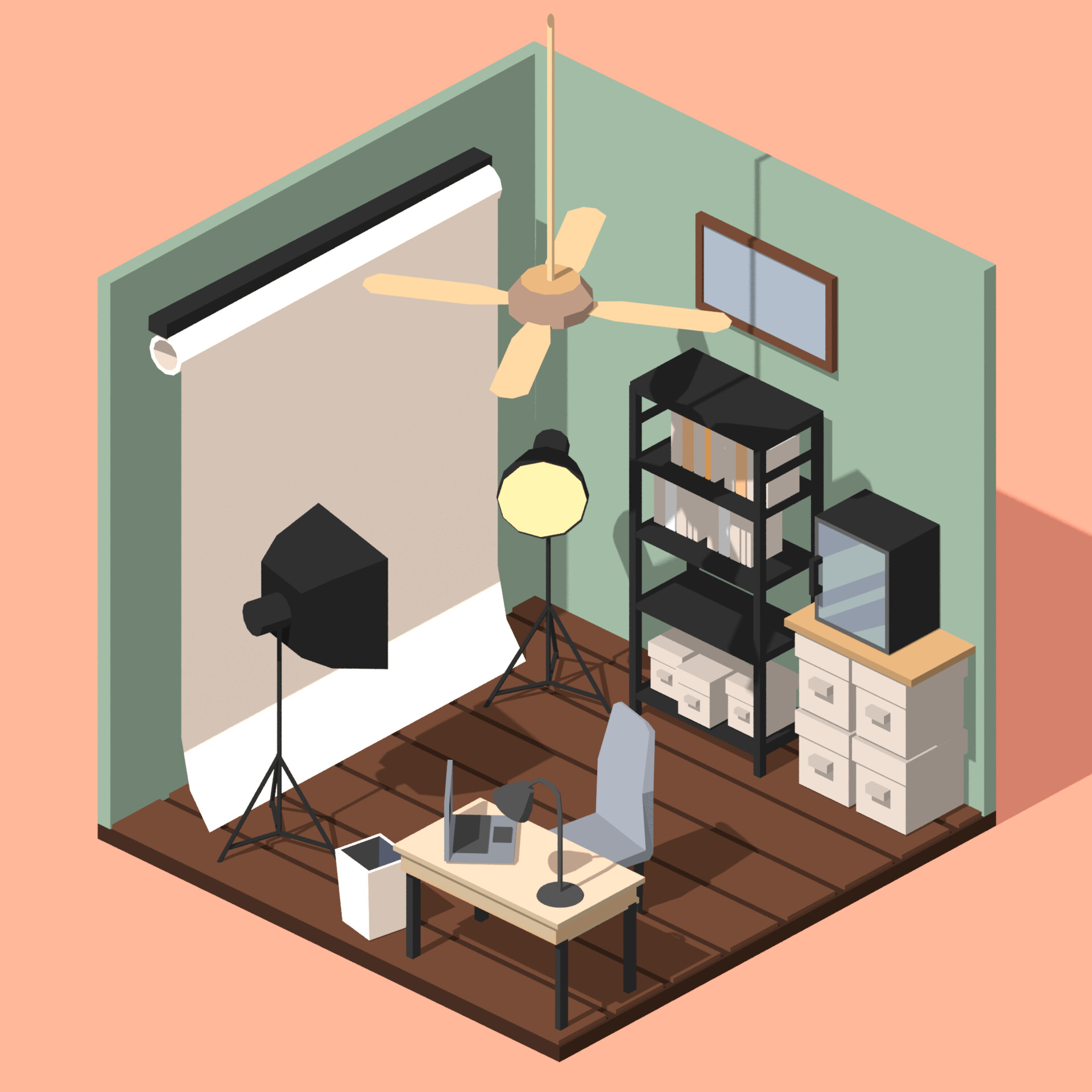 ArtStation - Tiny photography studio