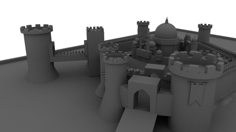 ArtStation - castle