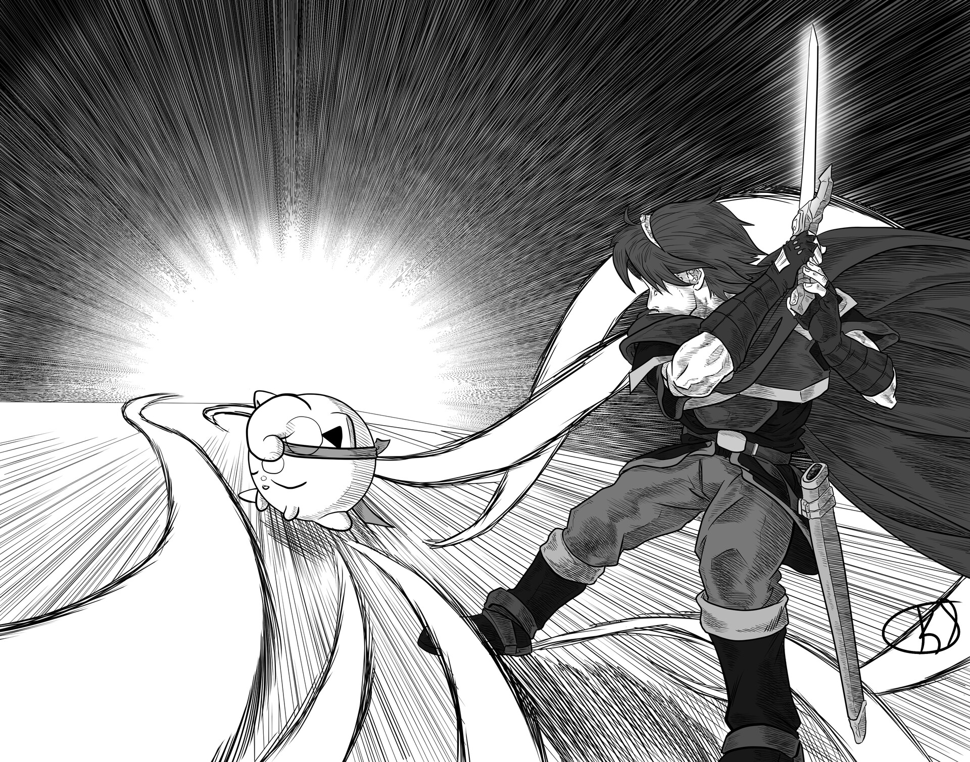 ArtStation - Zain vs Hbox Print