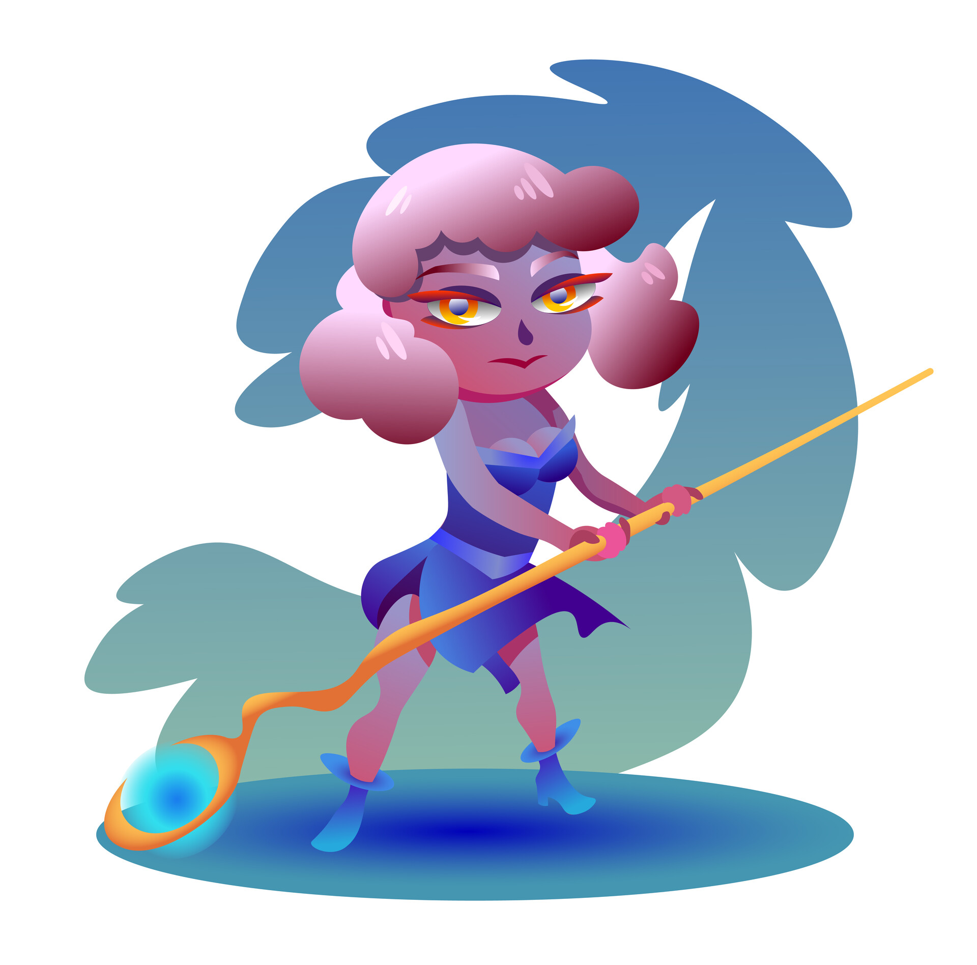 ArtStation - Swamp witch