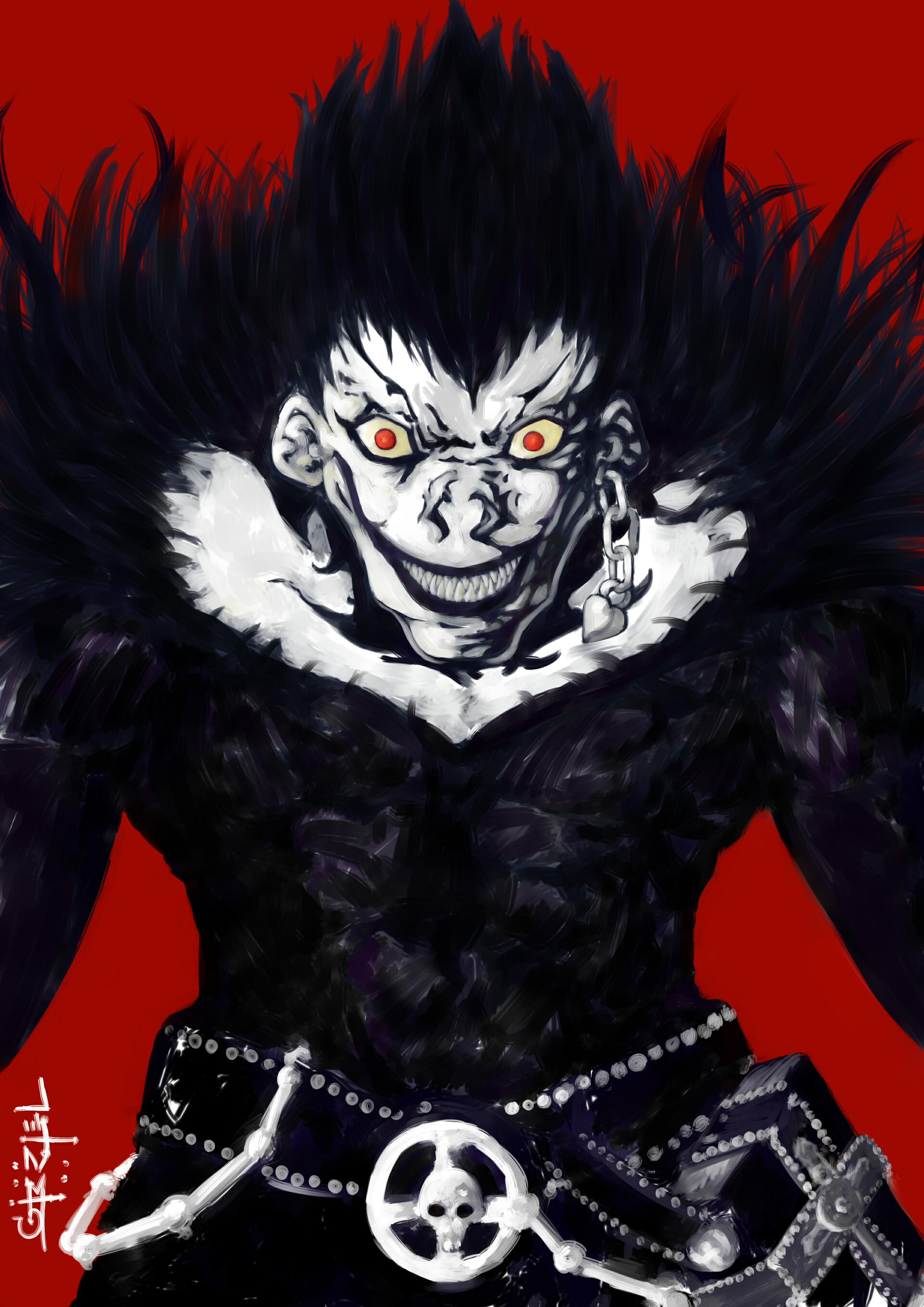 ArtStation - ryuk the shinigami
