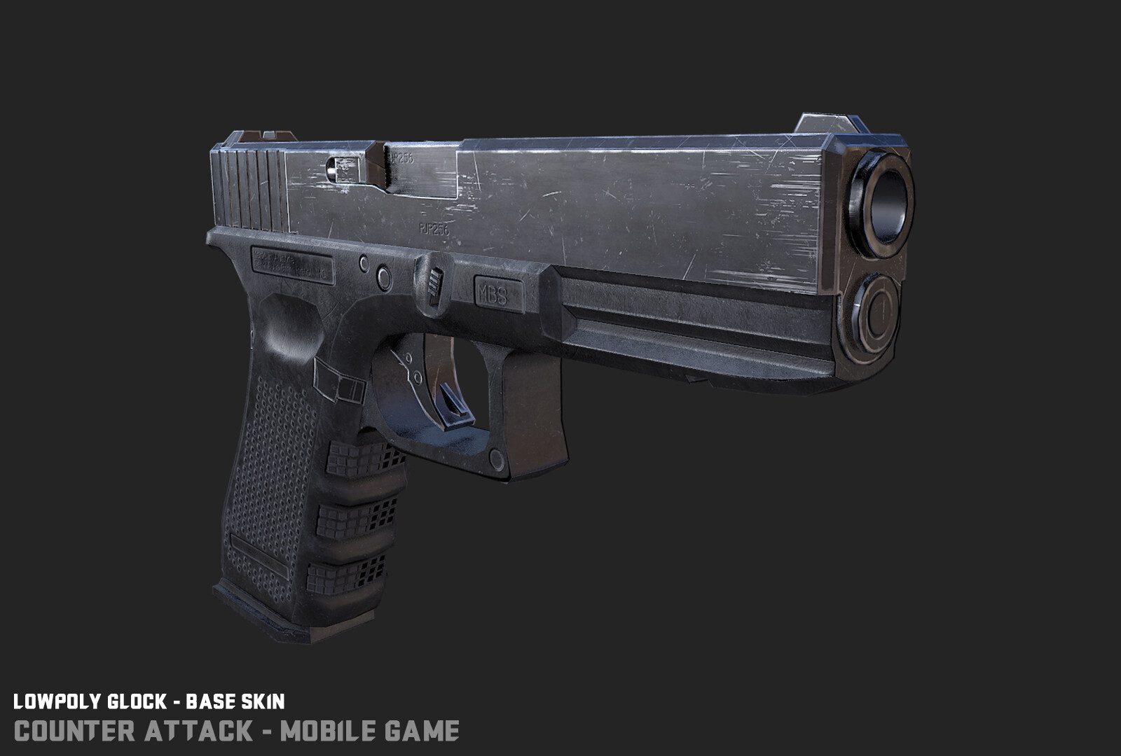 Ivan Yosifov - Glock Pistol - Mobile FPS Weapon