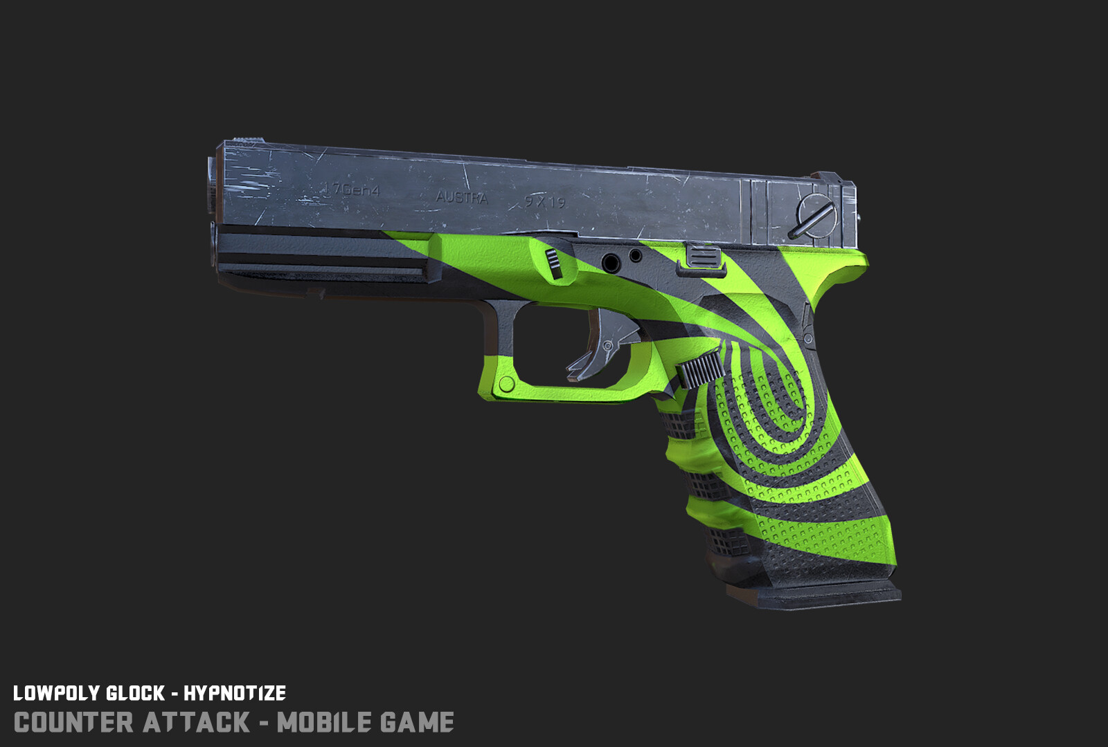 Ivan Yosifov - Glock Skins - Mobile FPS Weapon