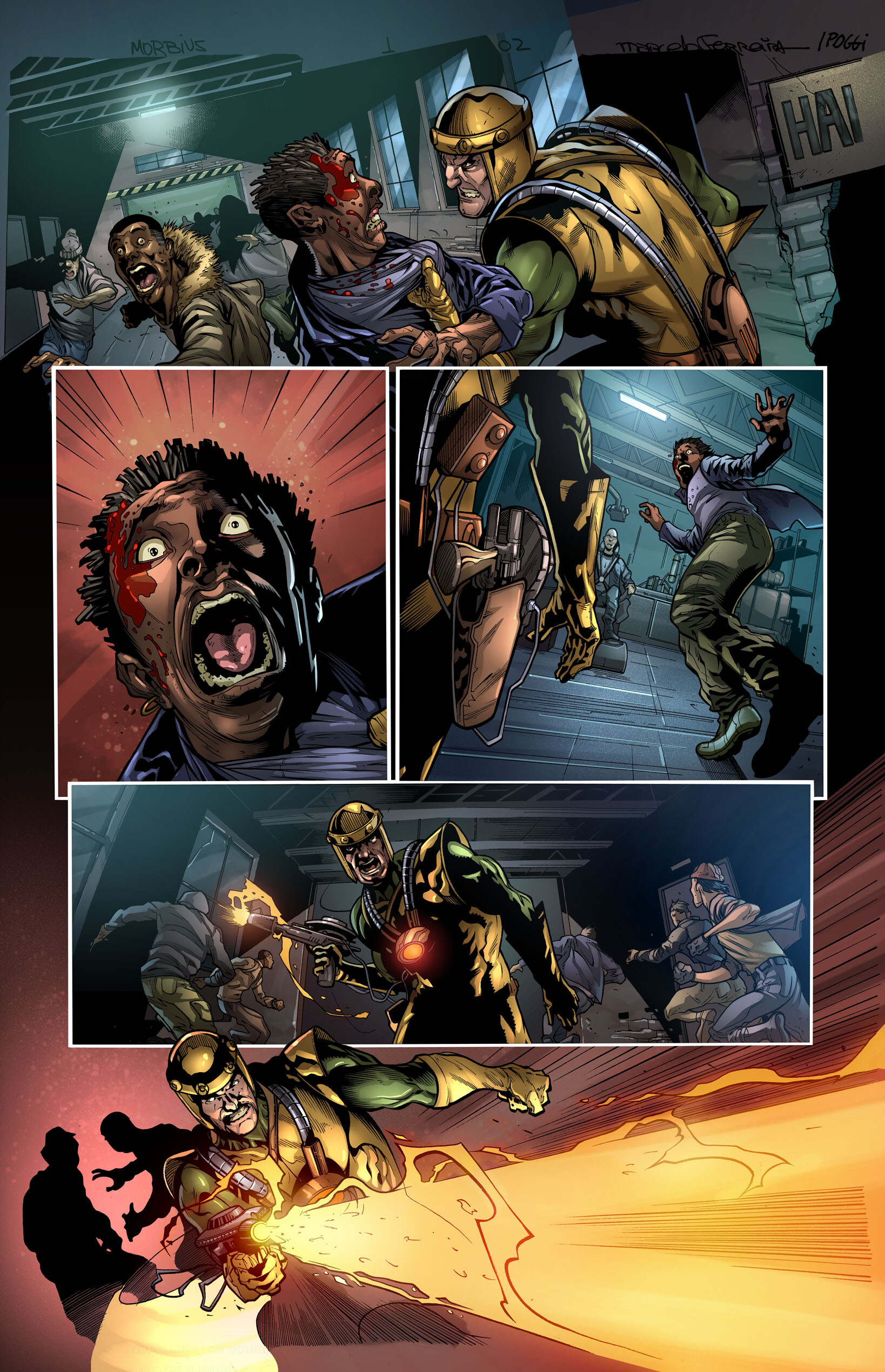 ArtStation - Morbius digital color 2