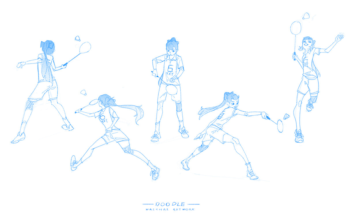 ArtStation - 【badminton】