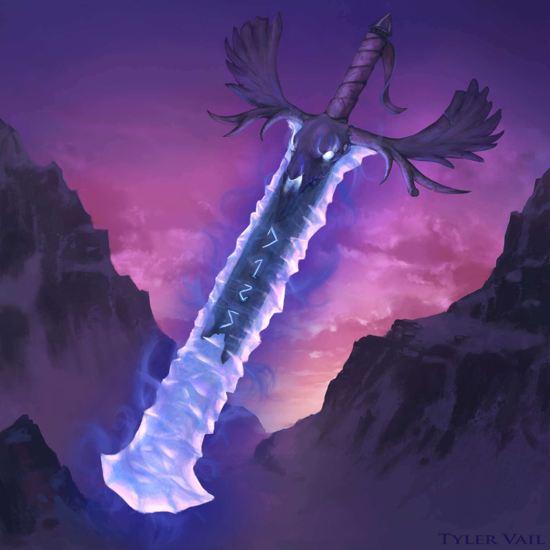 ArtStation - Kinslayer, Blade of the Warlord.