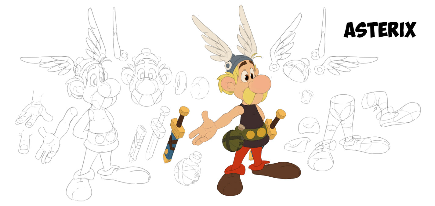 Chris Palamara - Character Designer - Asterix & Obelix