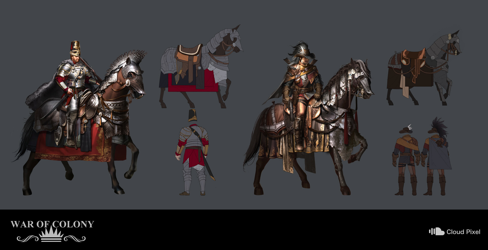 ArtStation - war of colony cavalry