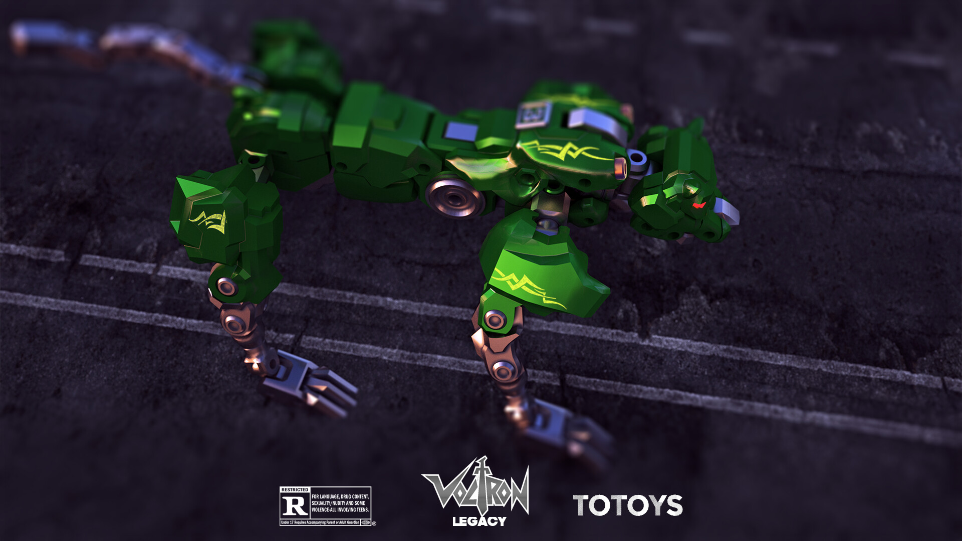 Voltron Force Green Center