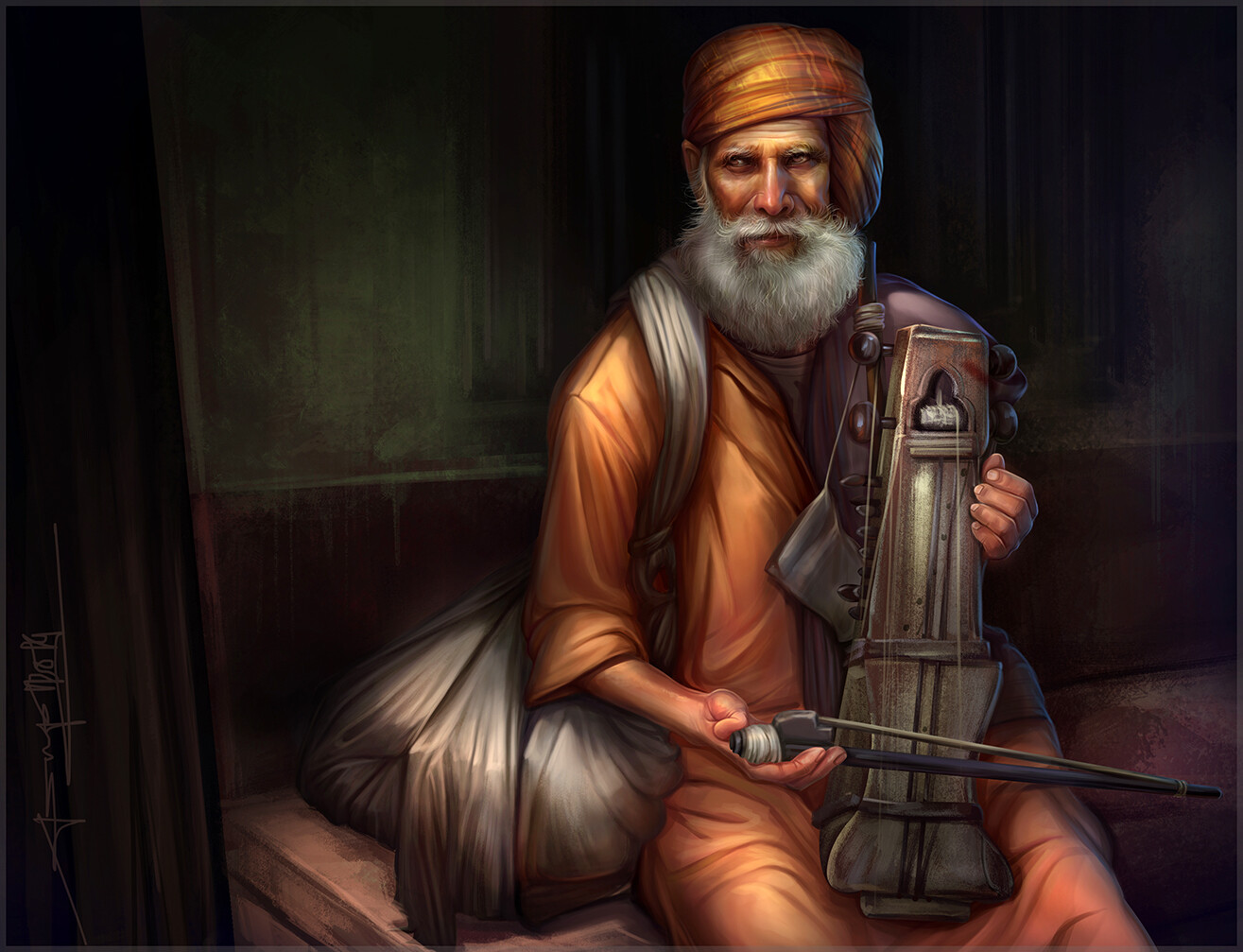 ArtStation - Indian Sadhu