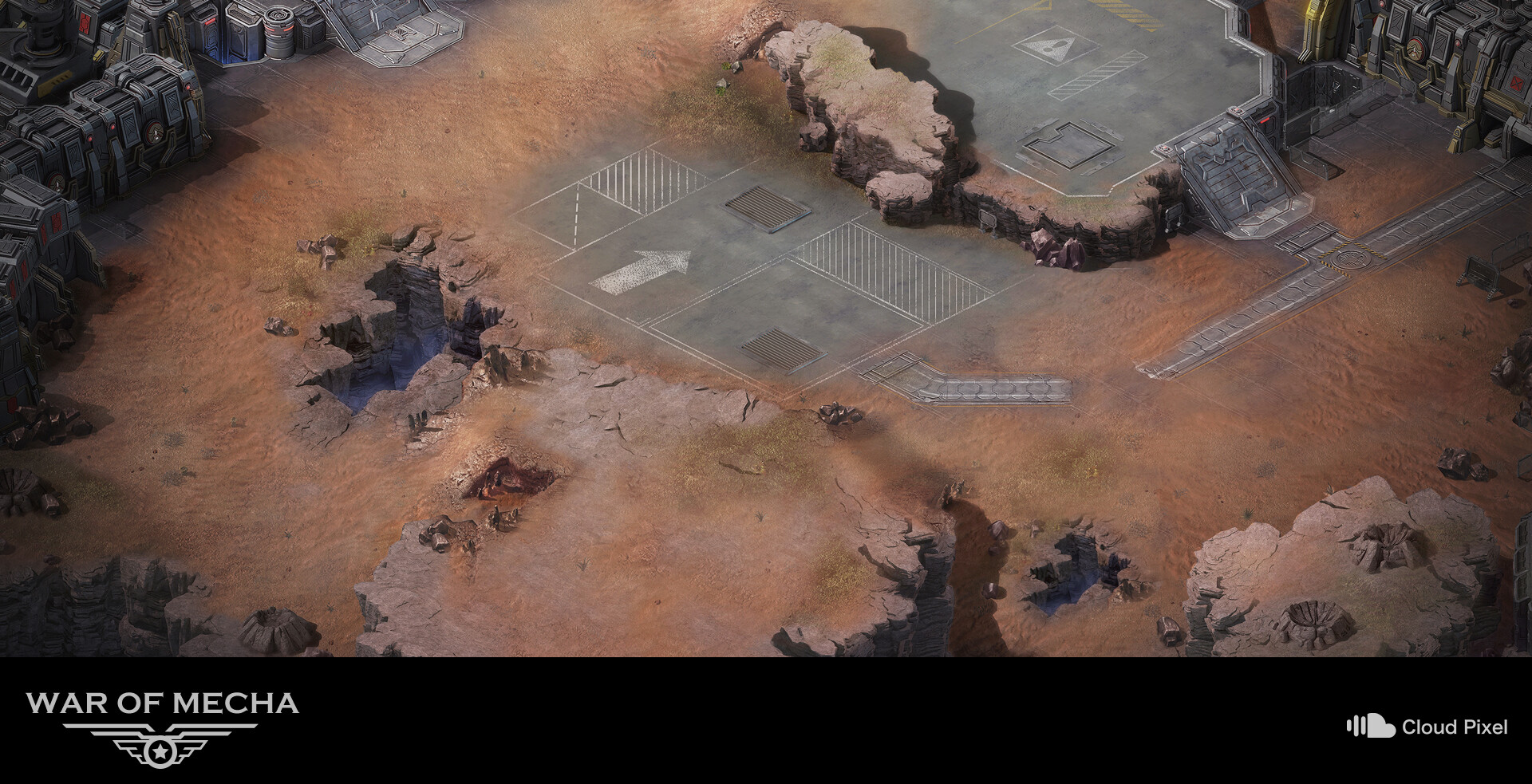 ArtStation - war of mecha map