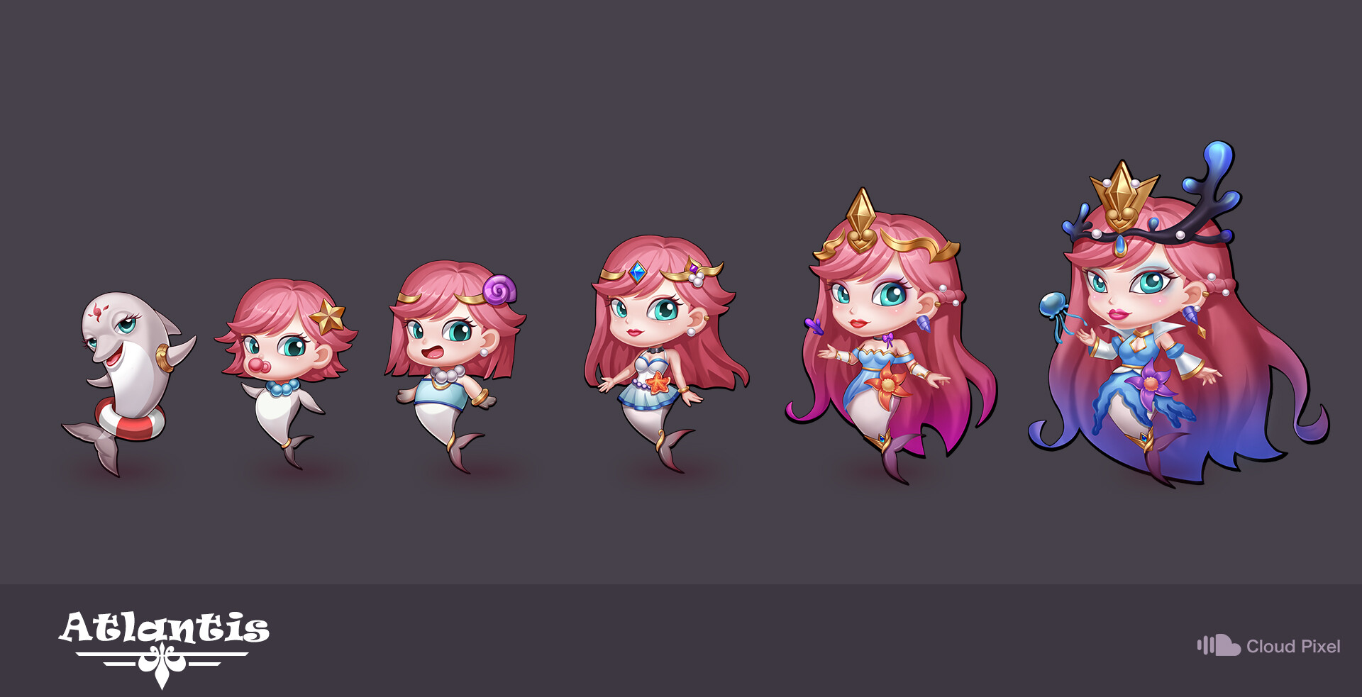 ArtStation - atlantis mermaid