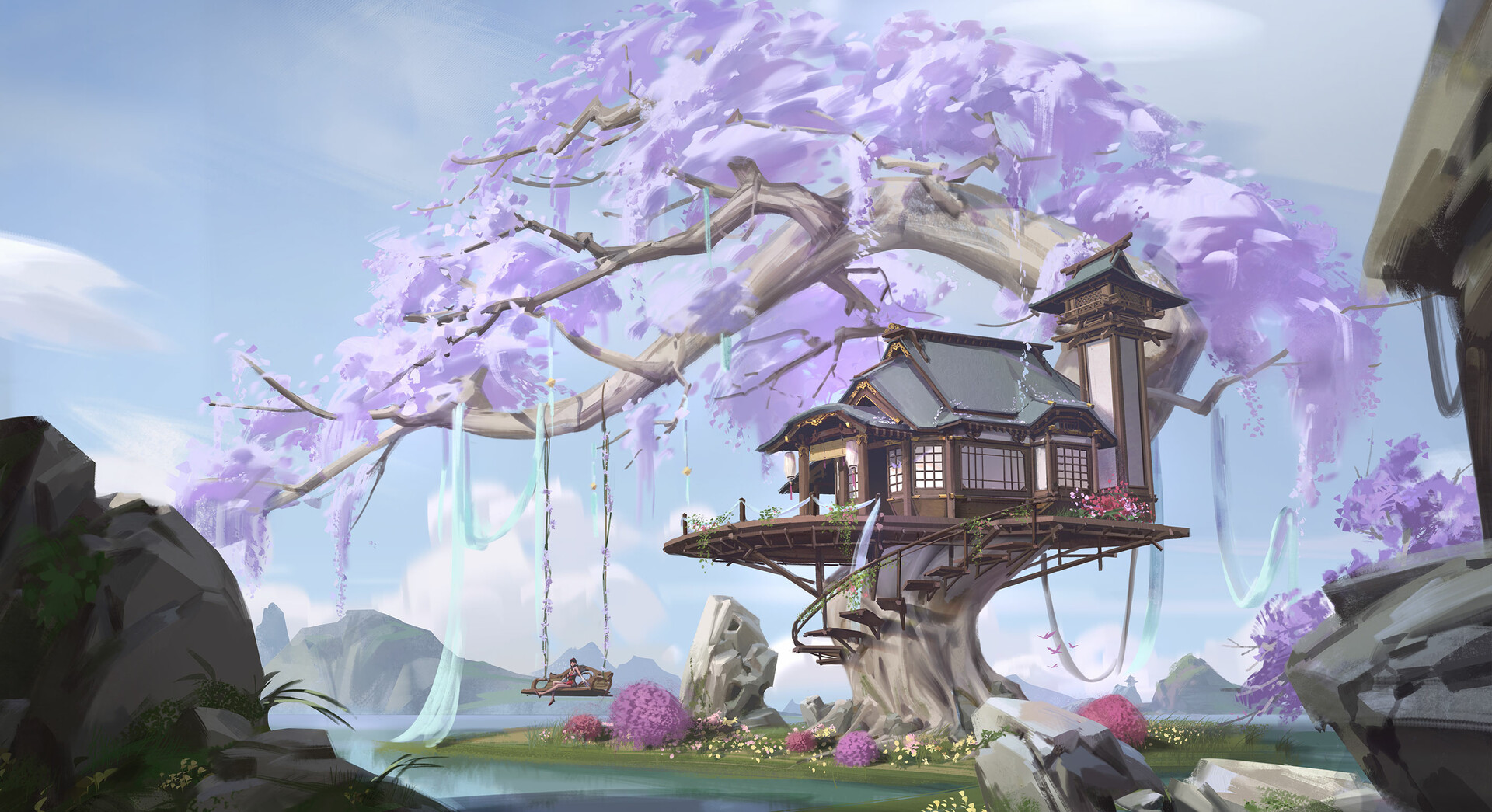 ArtStation - tree house