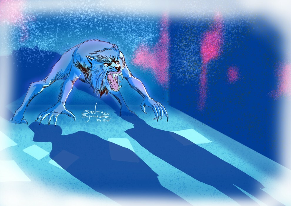 ArtStation - American Werewolf