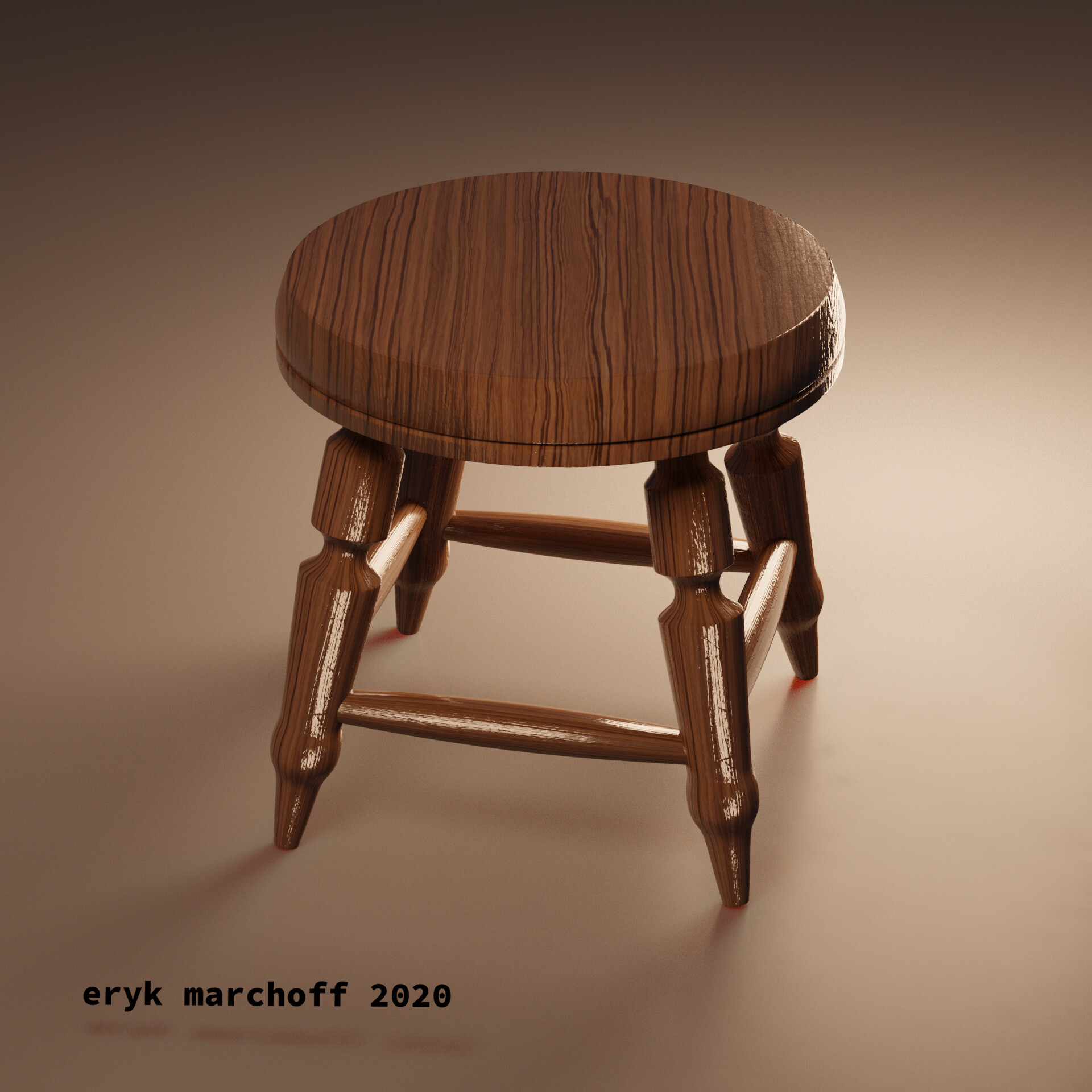 ArtStation - Stool [PROP]
