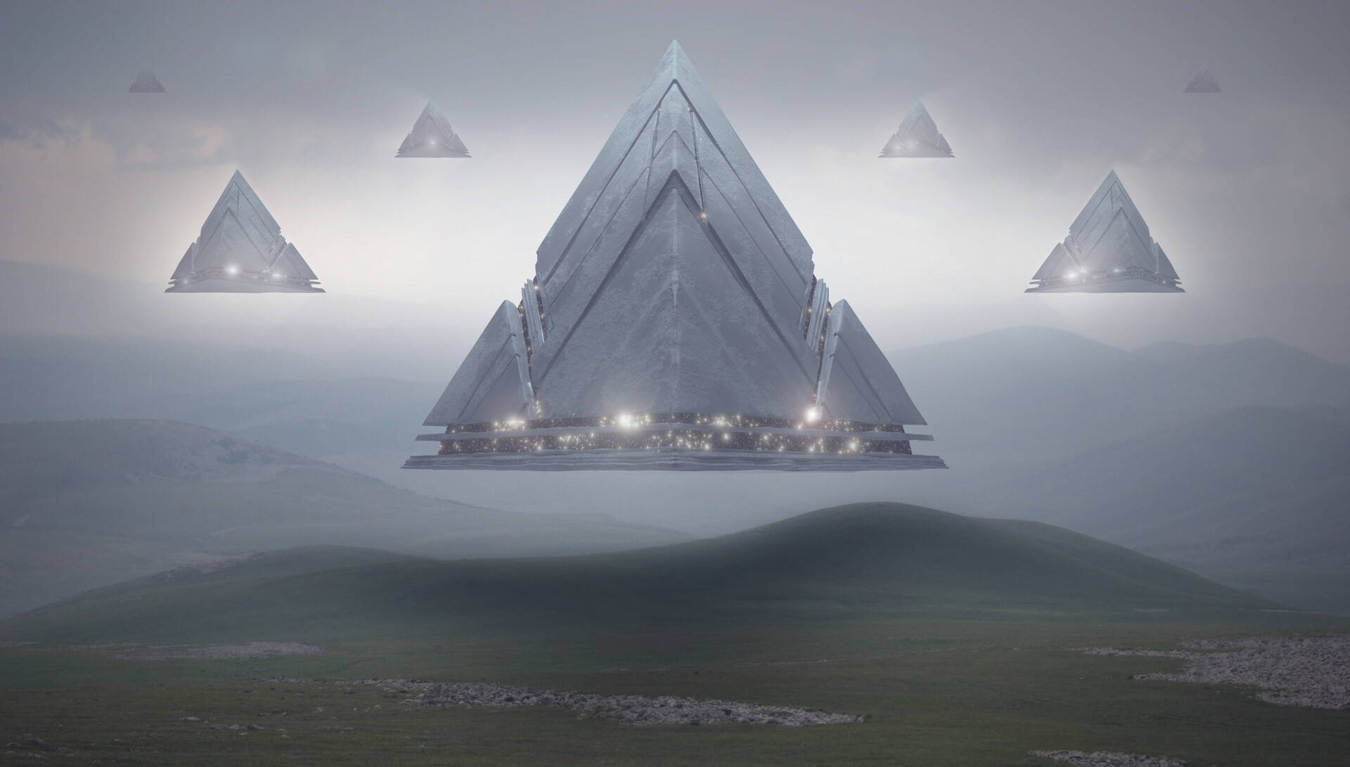 ArtStation - Pyramids of Darkness