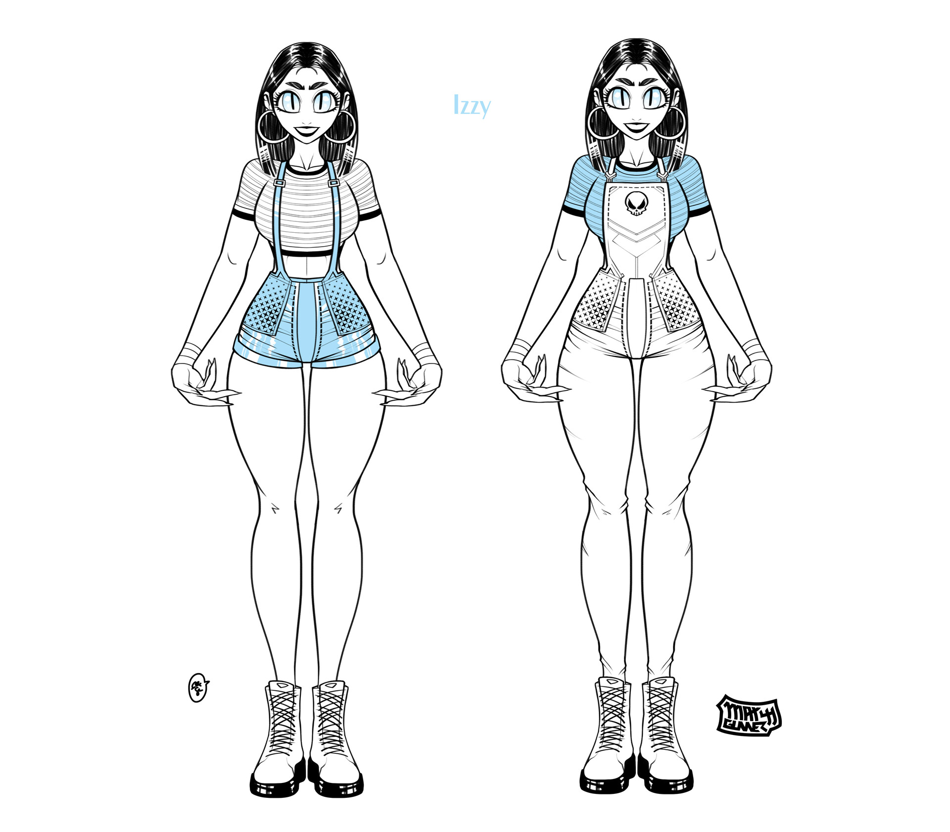 ArtStation - Izzy (Original Character)