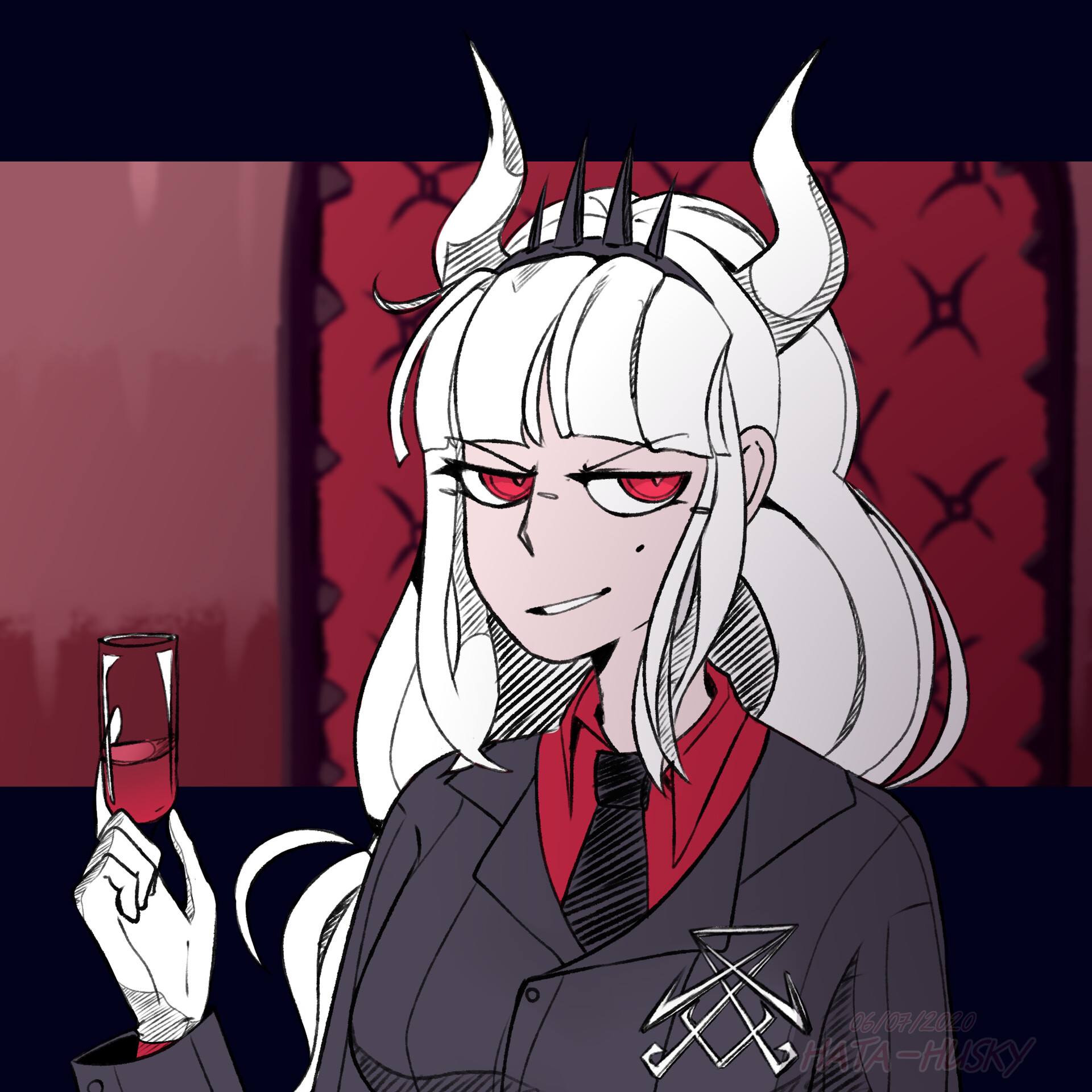 ArtStation - Helltaker - Lucifer