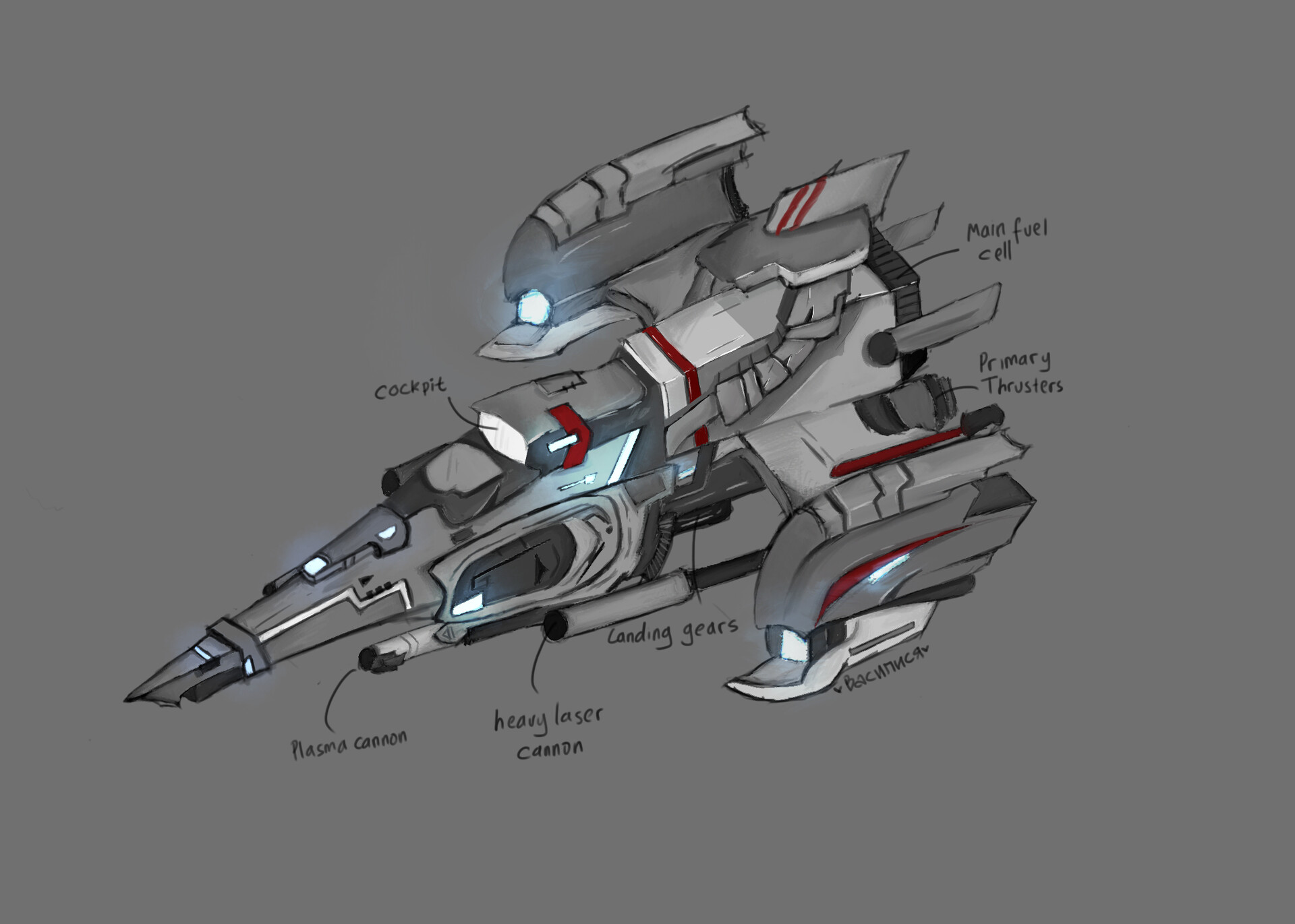 ArtStation - SPACECRAFT CONCEPT