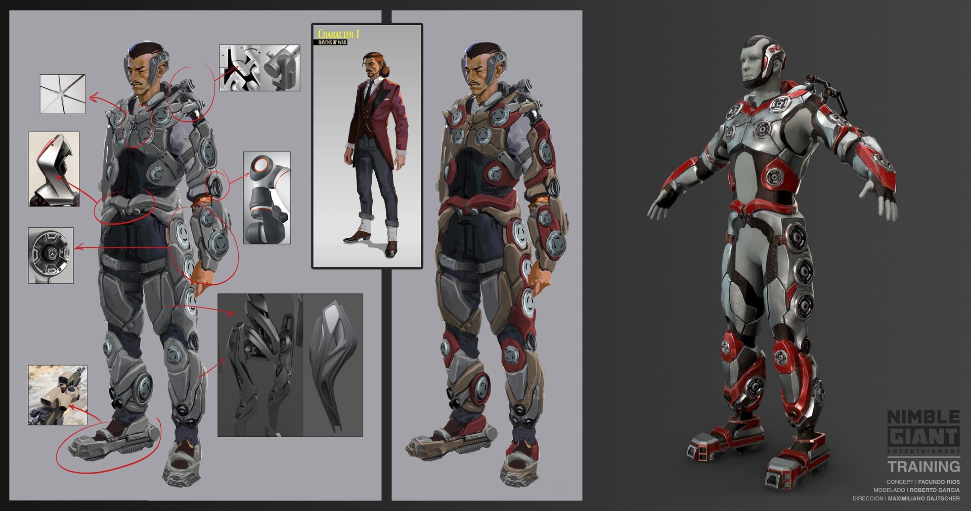 ArtStation - EXO Suit Training