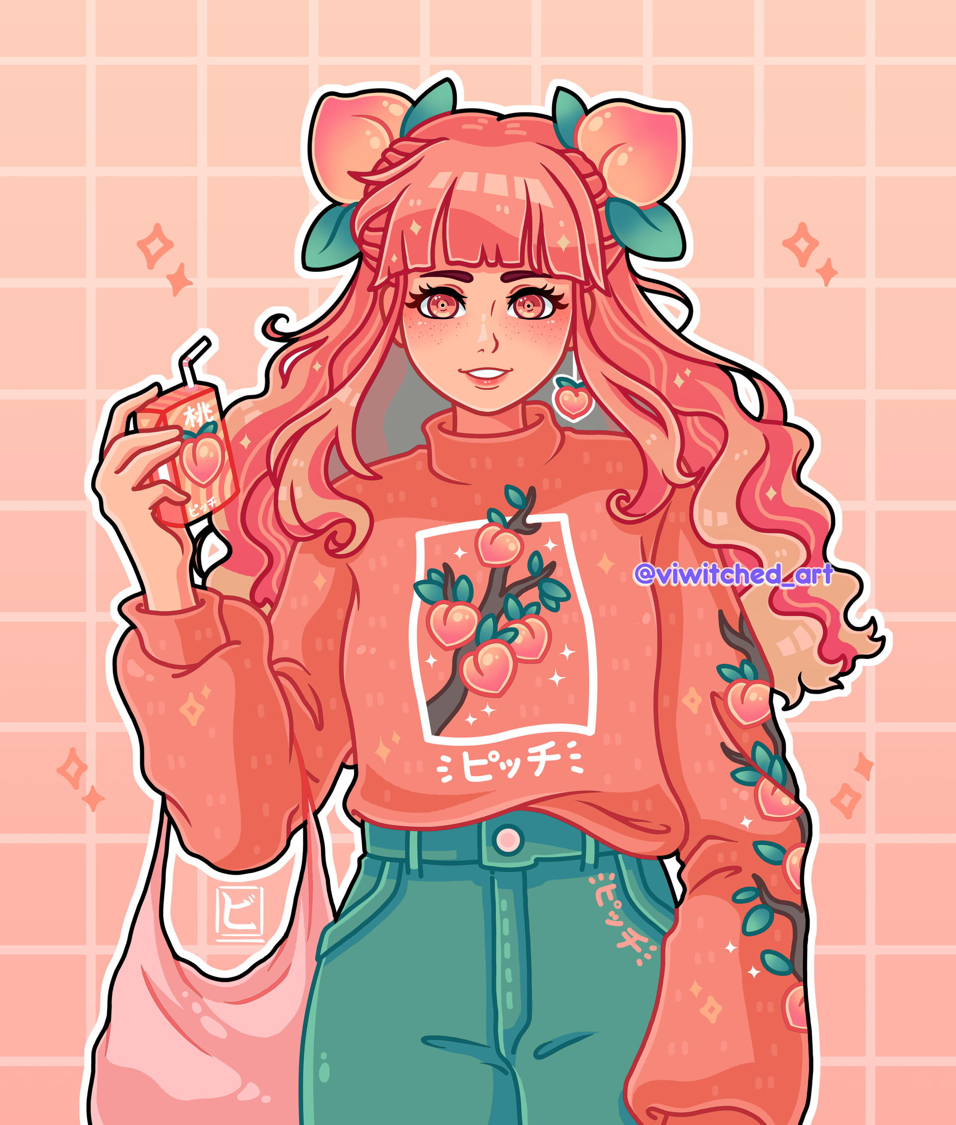 ArtStation - Peachy Girl DTIYS Challenge