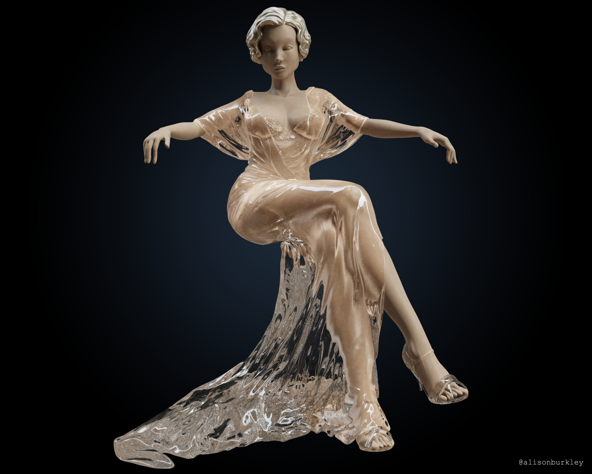 ArtStation - Sitting