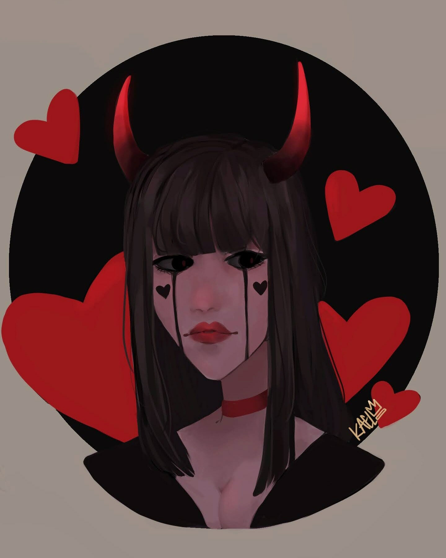 ArtStation - Broken Hearts Demon