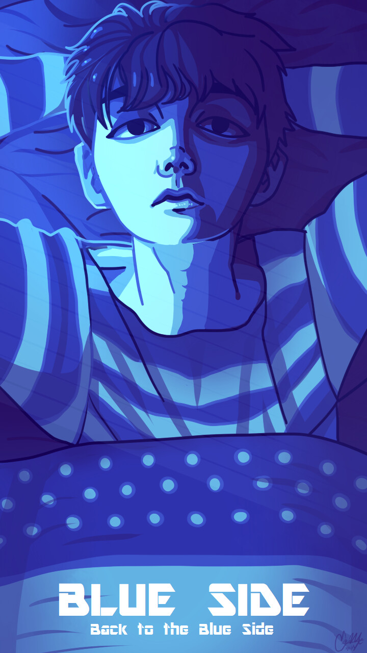 ArtStation - Blue Side - j-hope