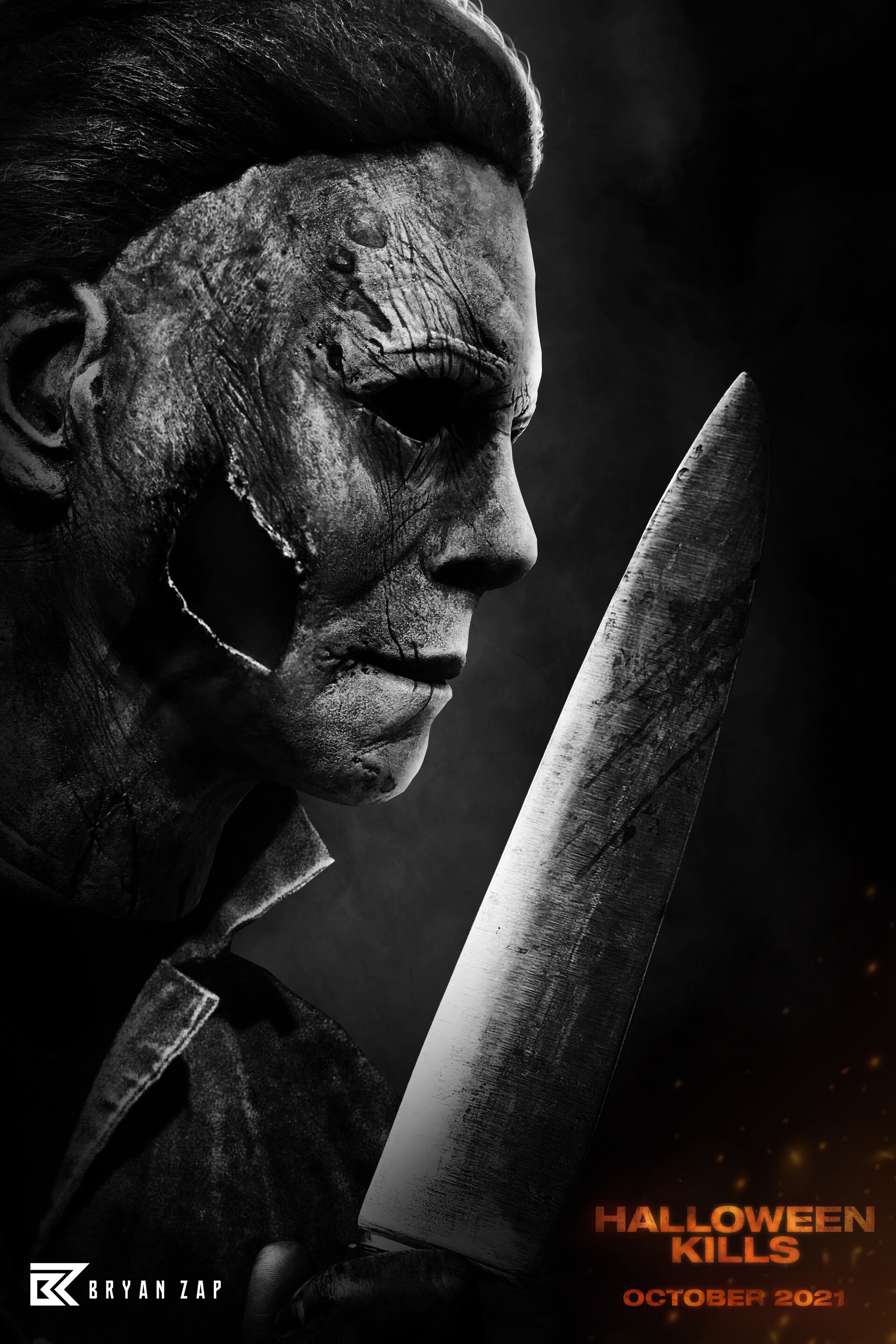 ArtStation - Halloween Kills Poster 2021