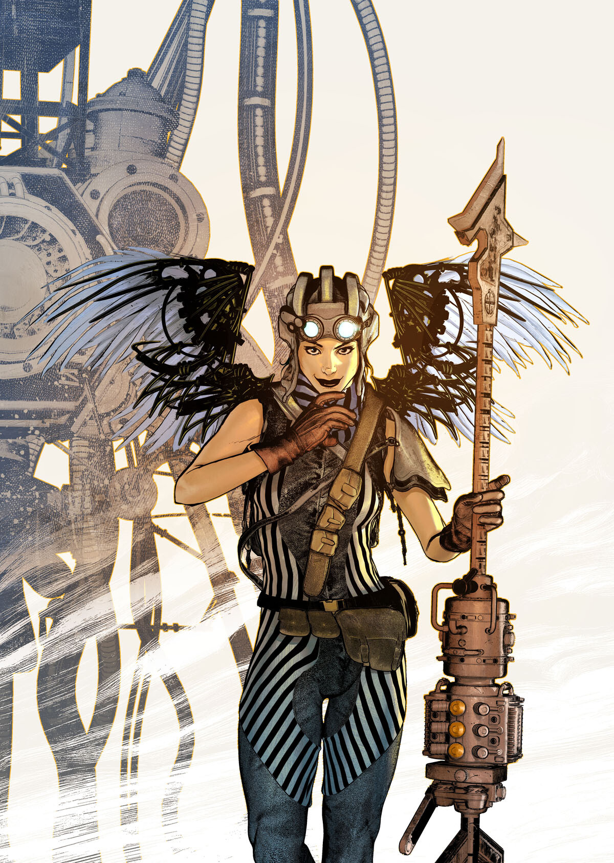 Brian Haberlin - Sonata: Exclusive Edition Cover - Inks to colors