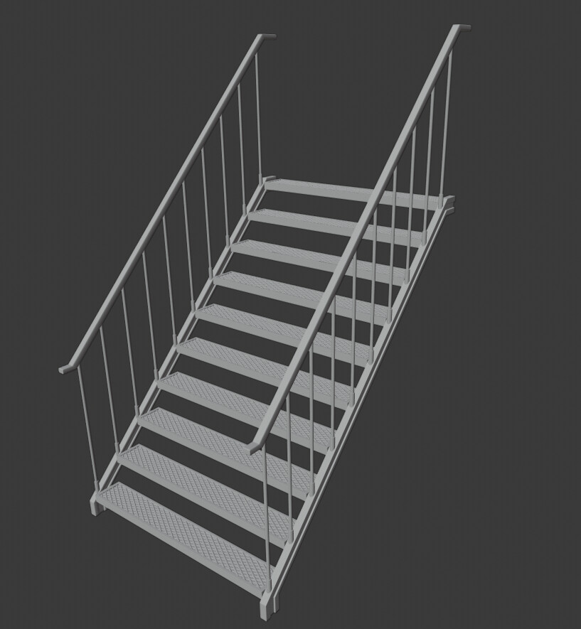 ArtStation - Catwalk Stairs