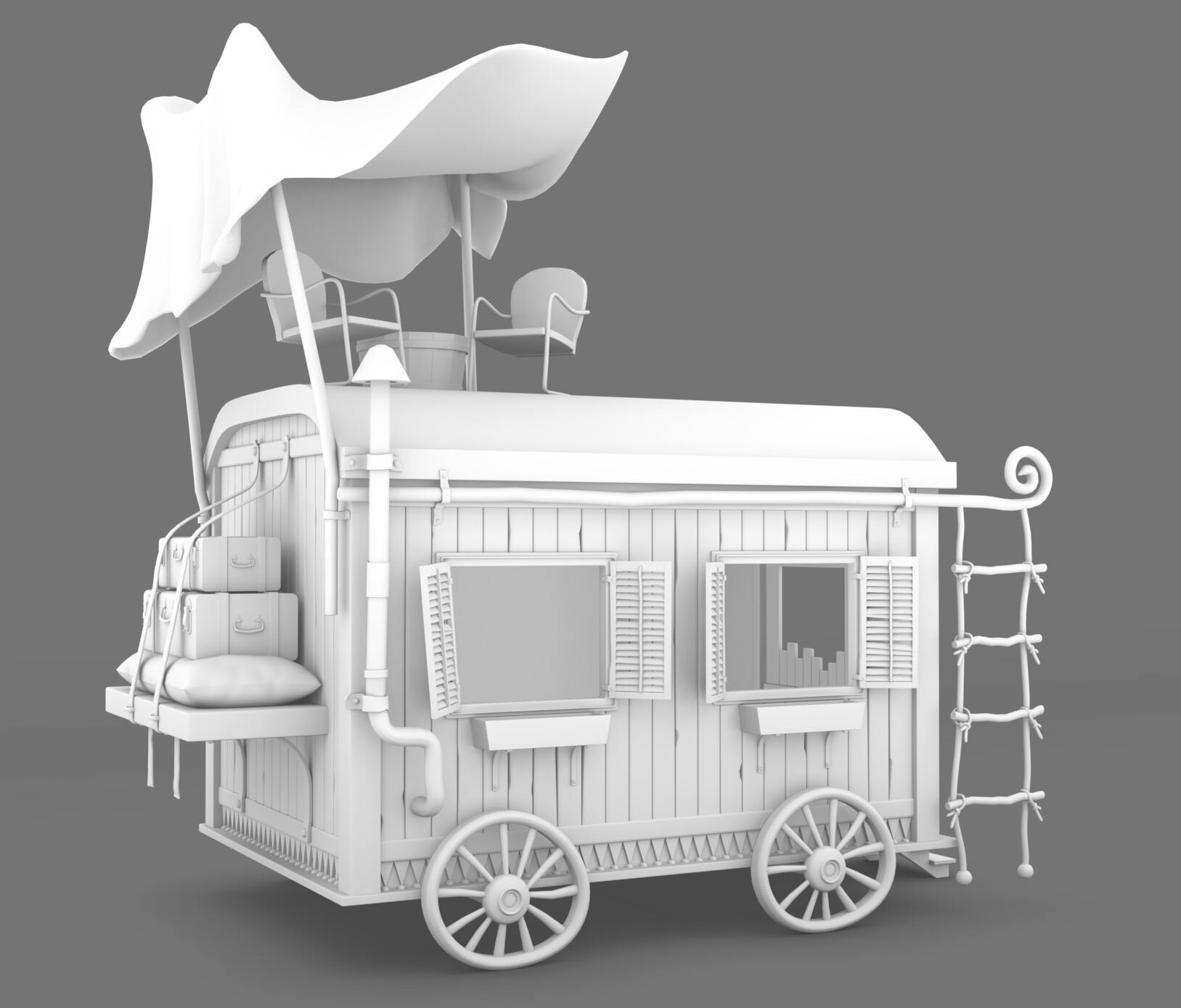 ArtStation - Funky Caravan