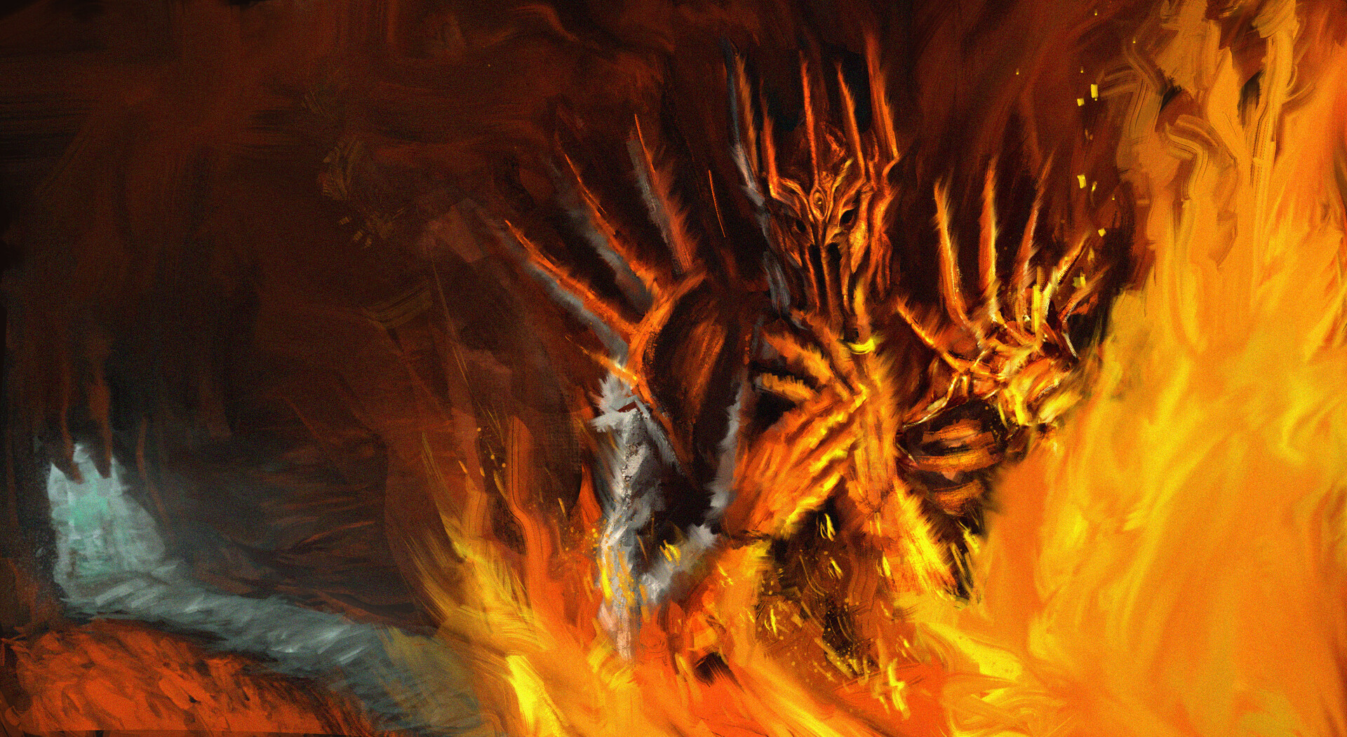 ArtStation - Sauron - Light study