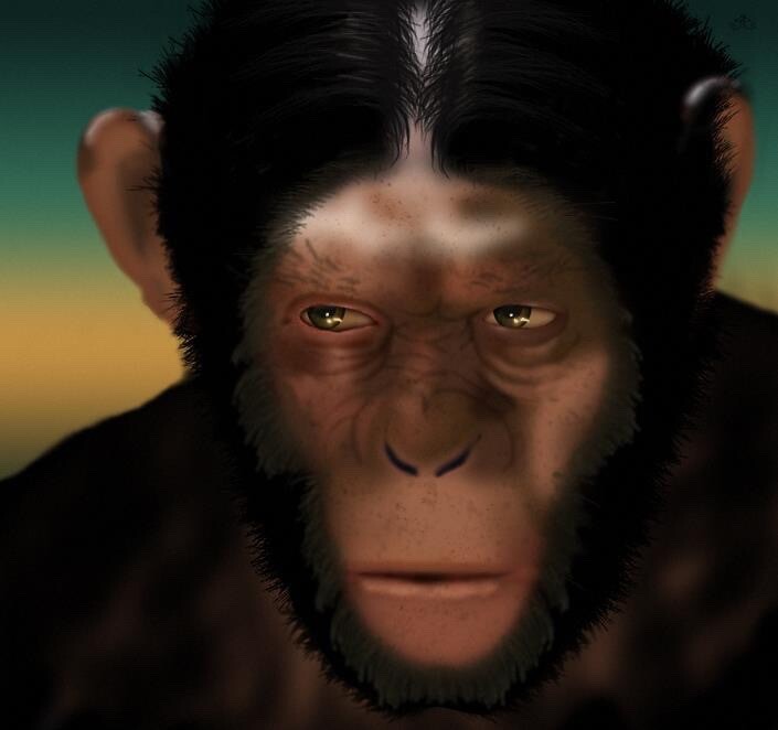 ArtStation - Caesar. Planet and the Apes.