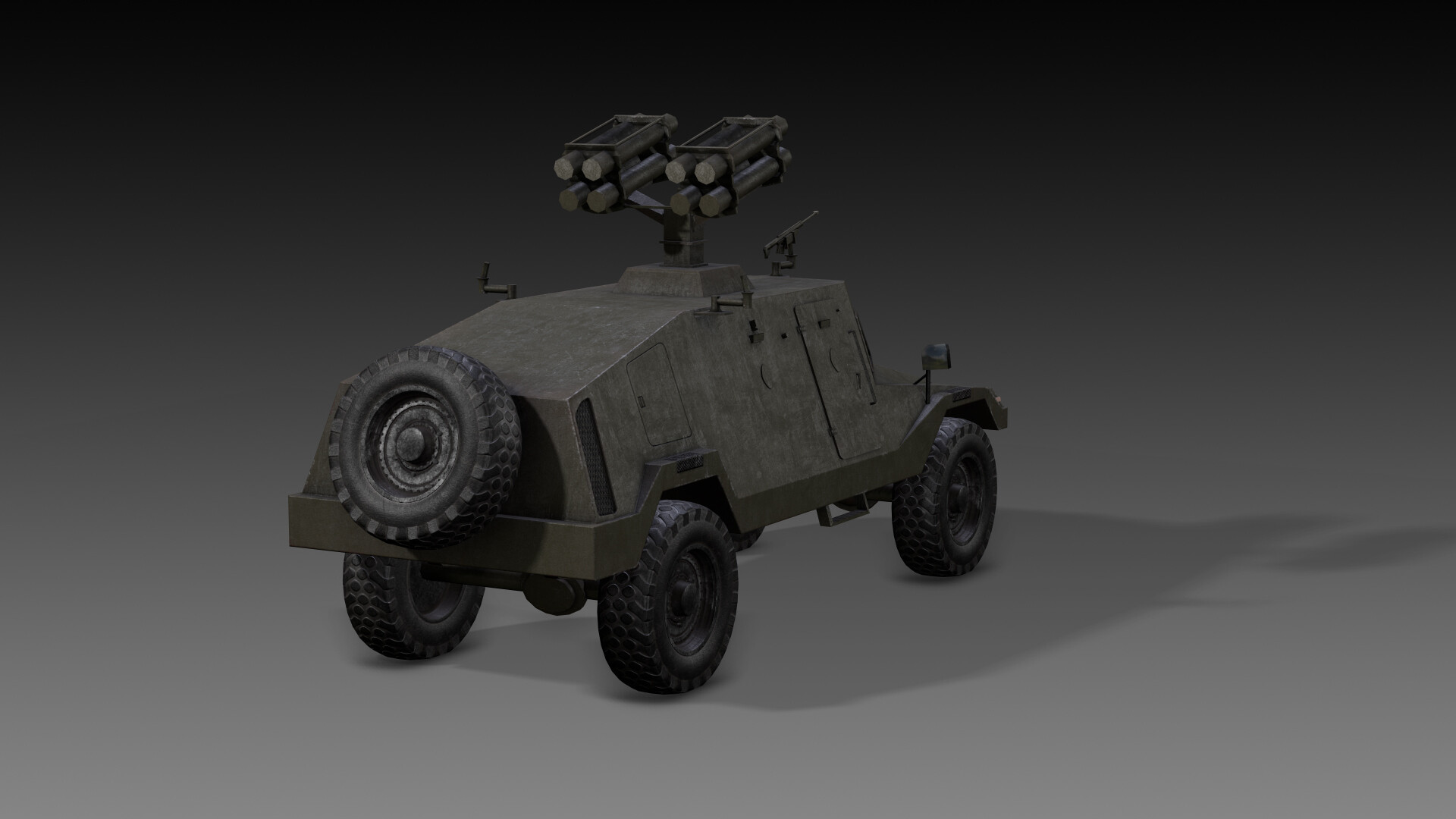Branden Craghead 3D Artist - RAM Mk III 4x4
