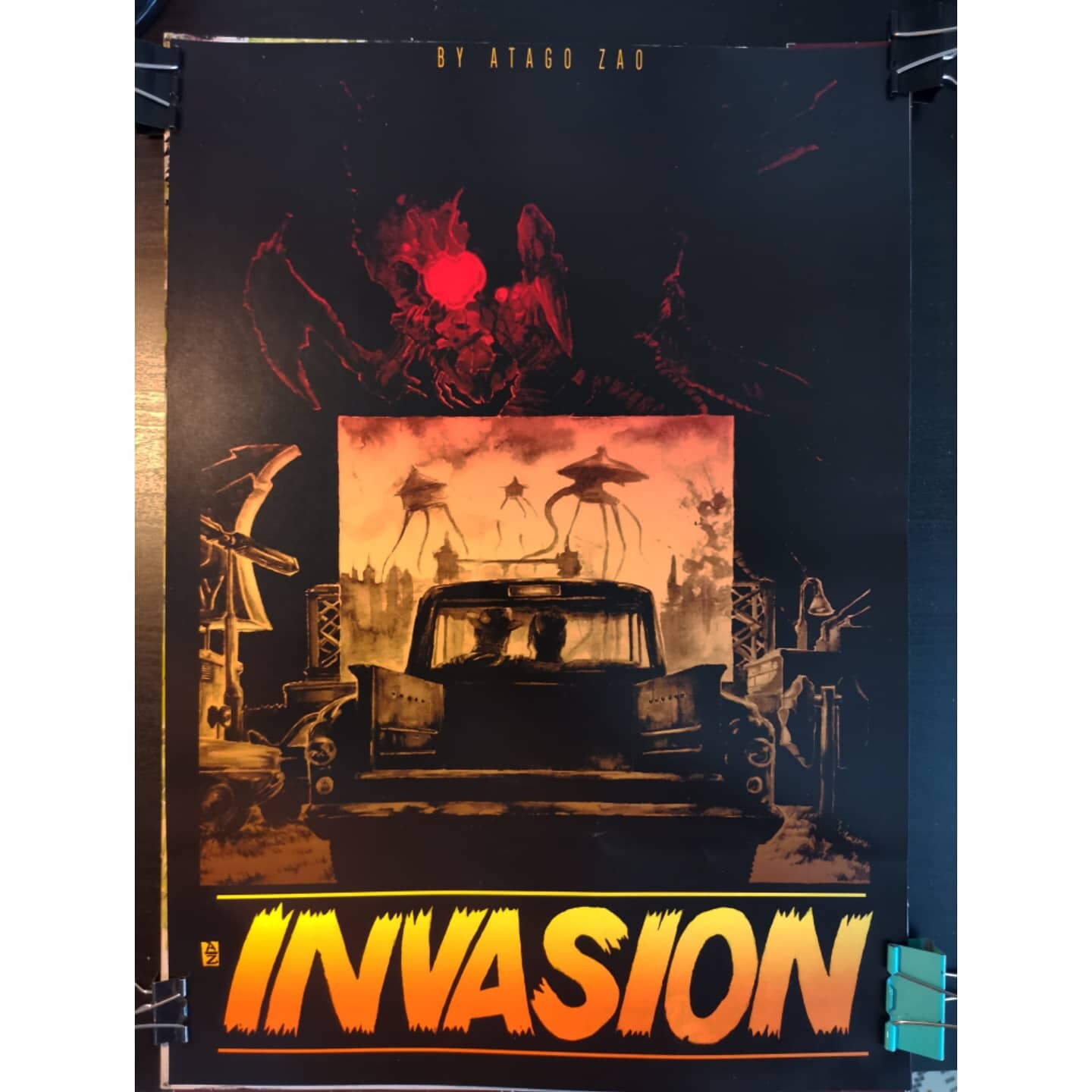 ArtStation - Invasion (posters)