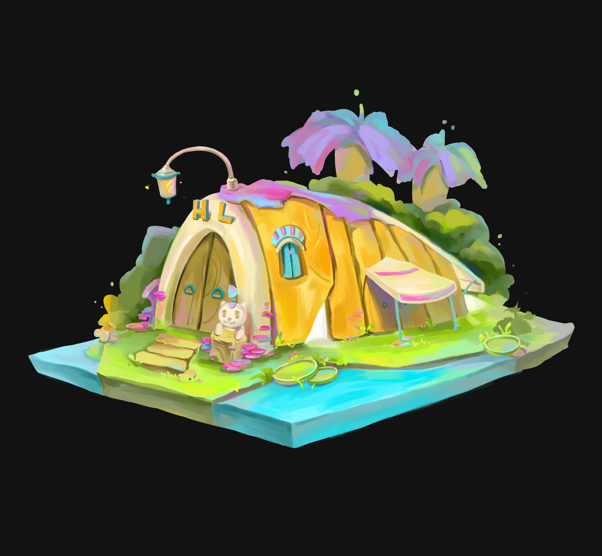 ArtStation - FISH HOUSE