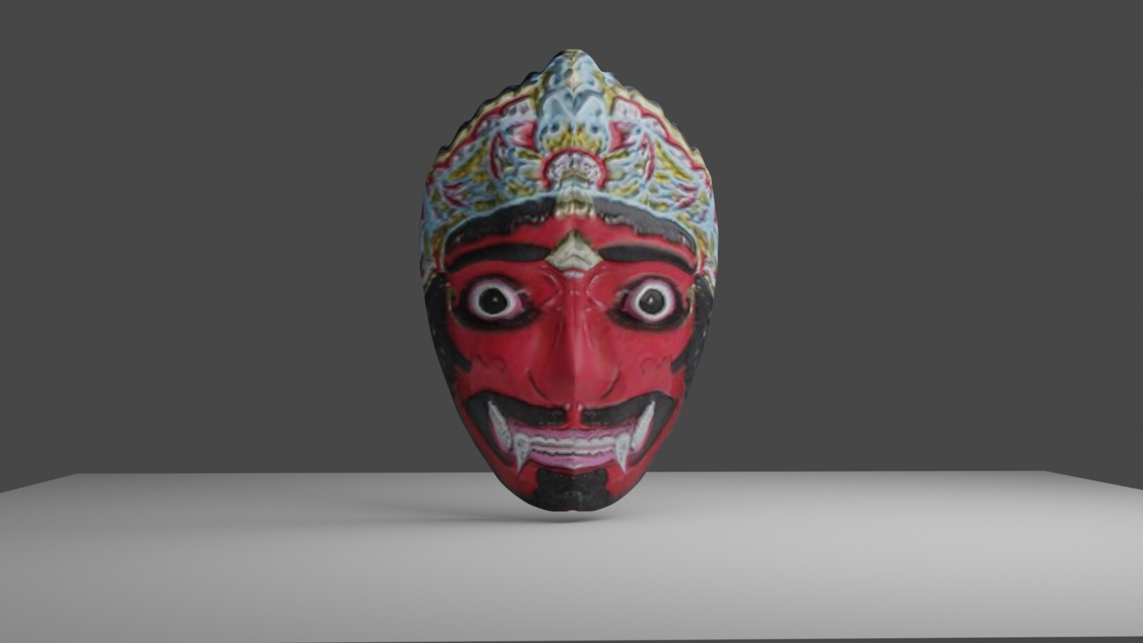 Mochammad Heru Eriza - Karakter 3D Wayang Topeng Malang