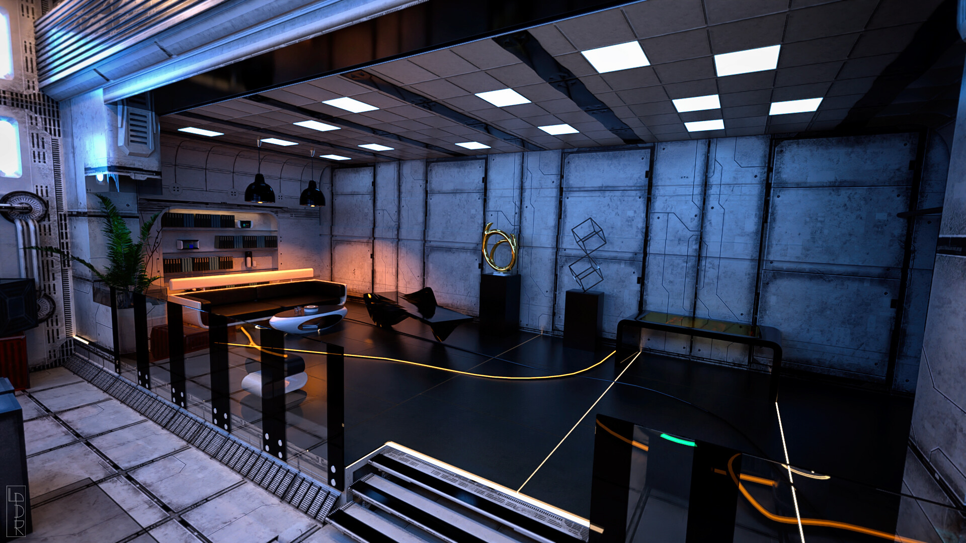 ArtStation - Space room