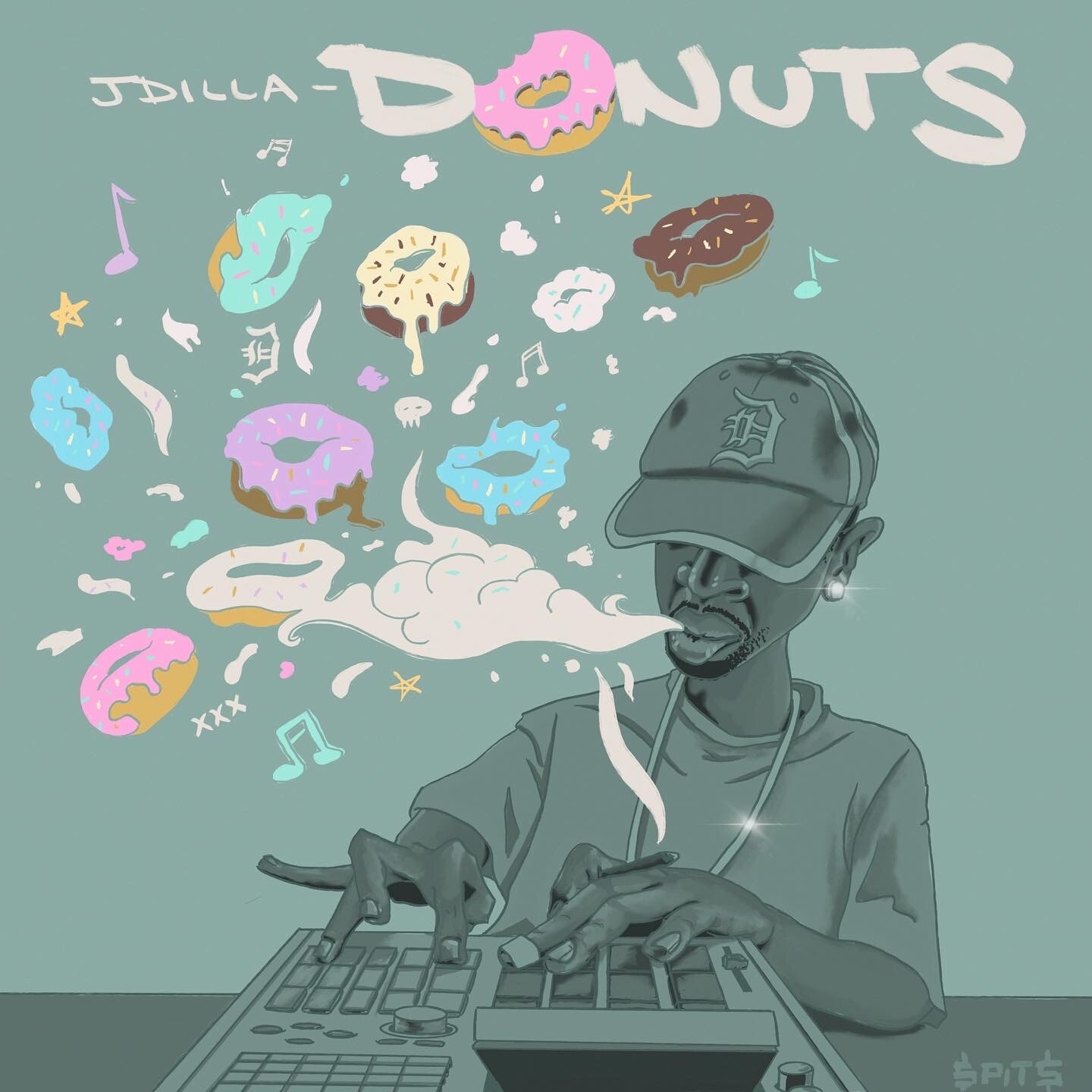 ArtStation - Dilla Donuts Album Cover