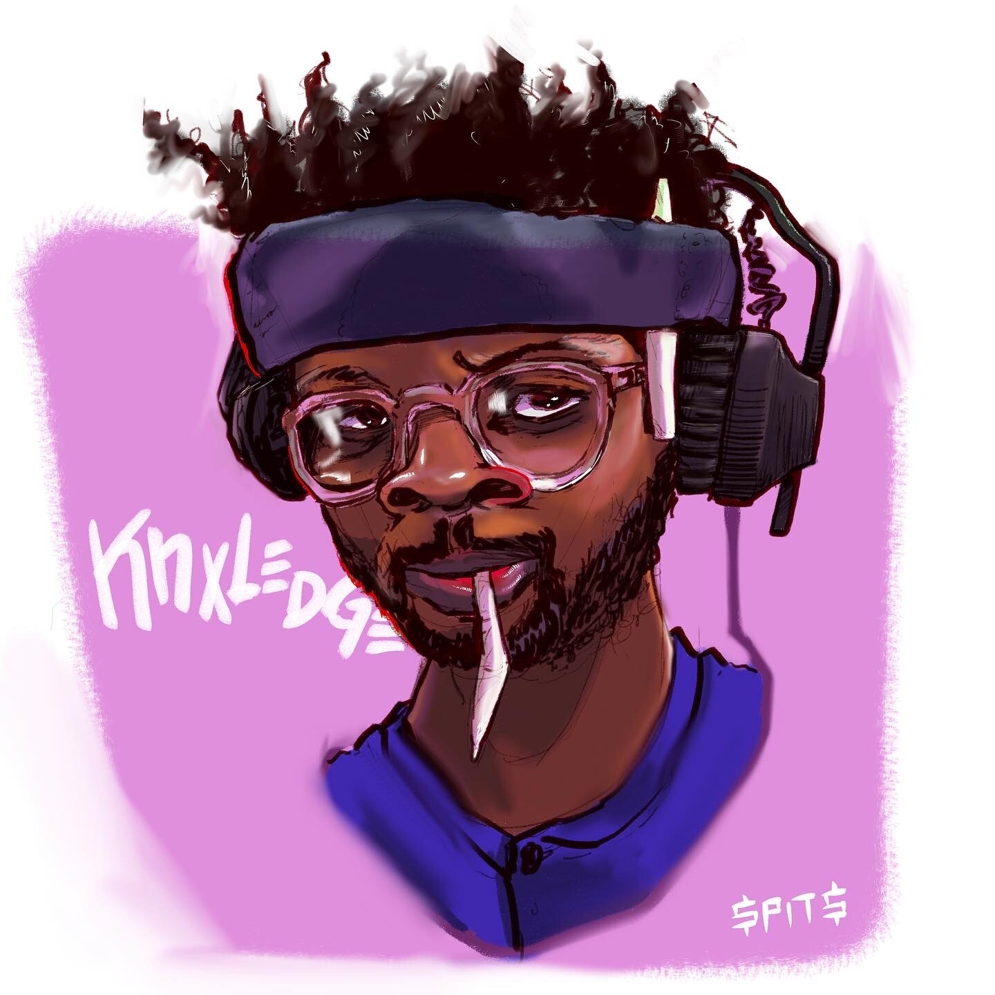 ArtStation - Knxwledge Portrait