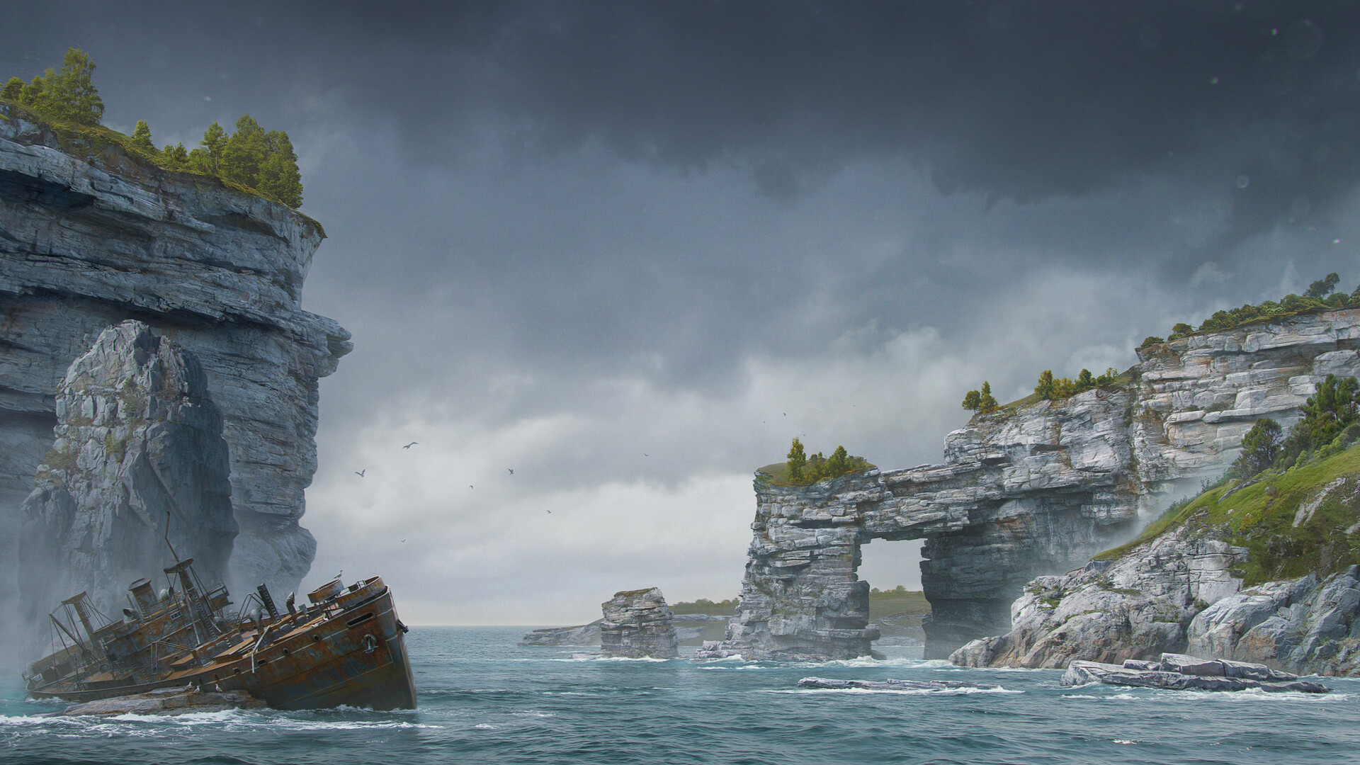 ArtStation - Britain loading