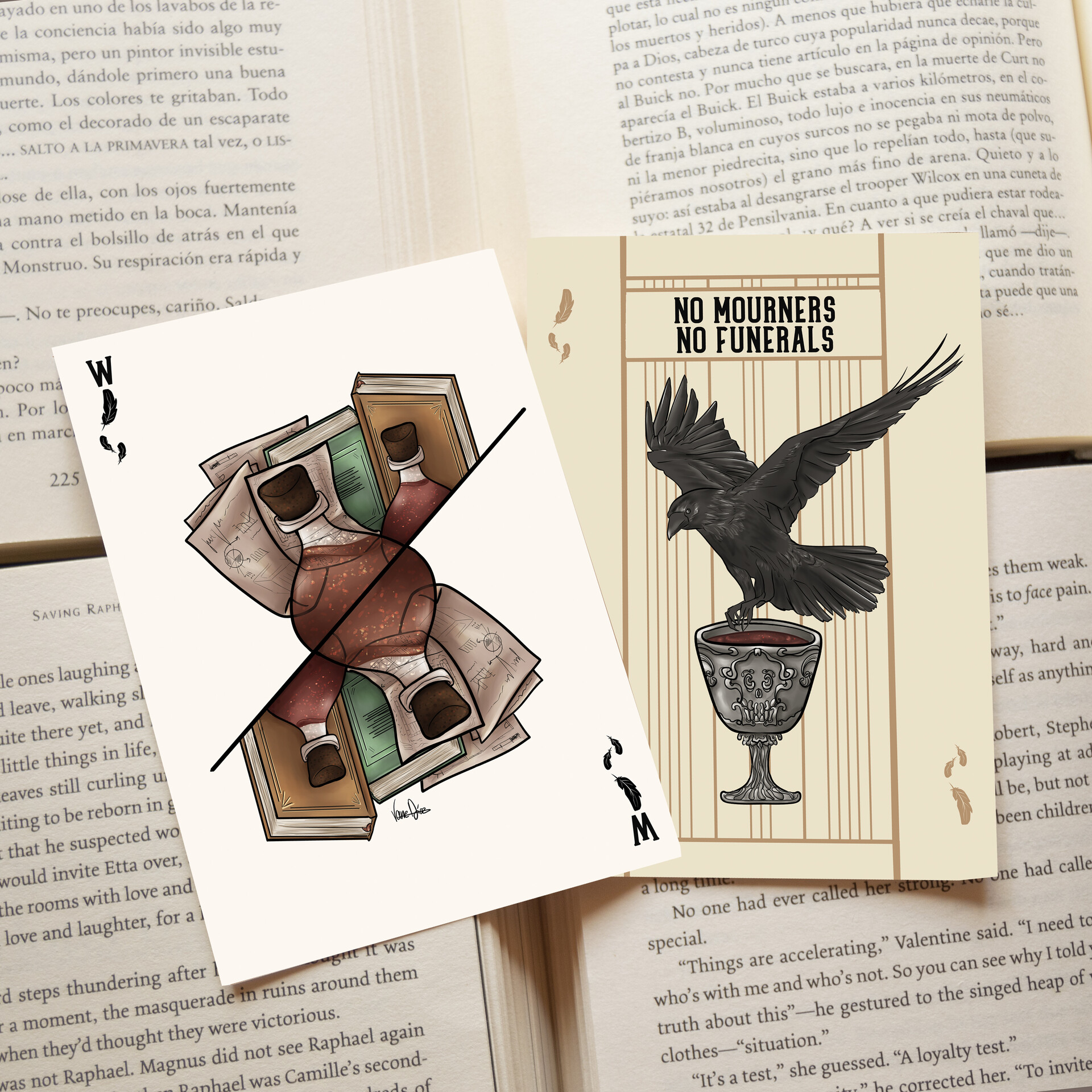 Vane Díaz - Six of Crows Cards