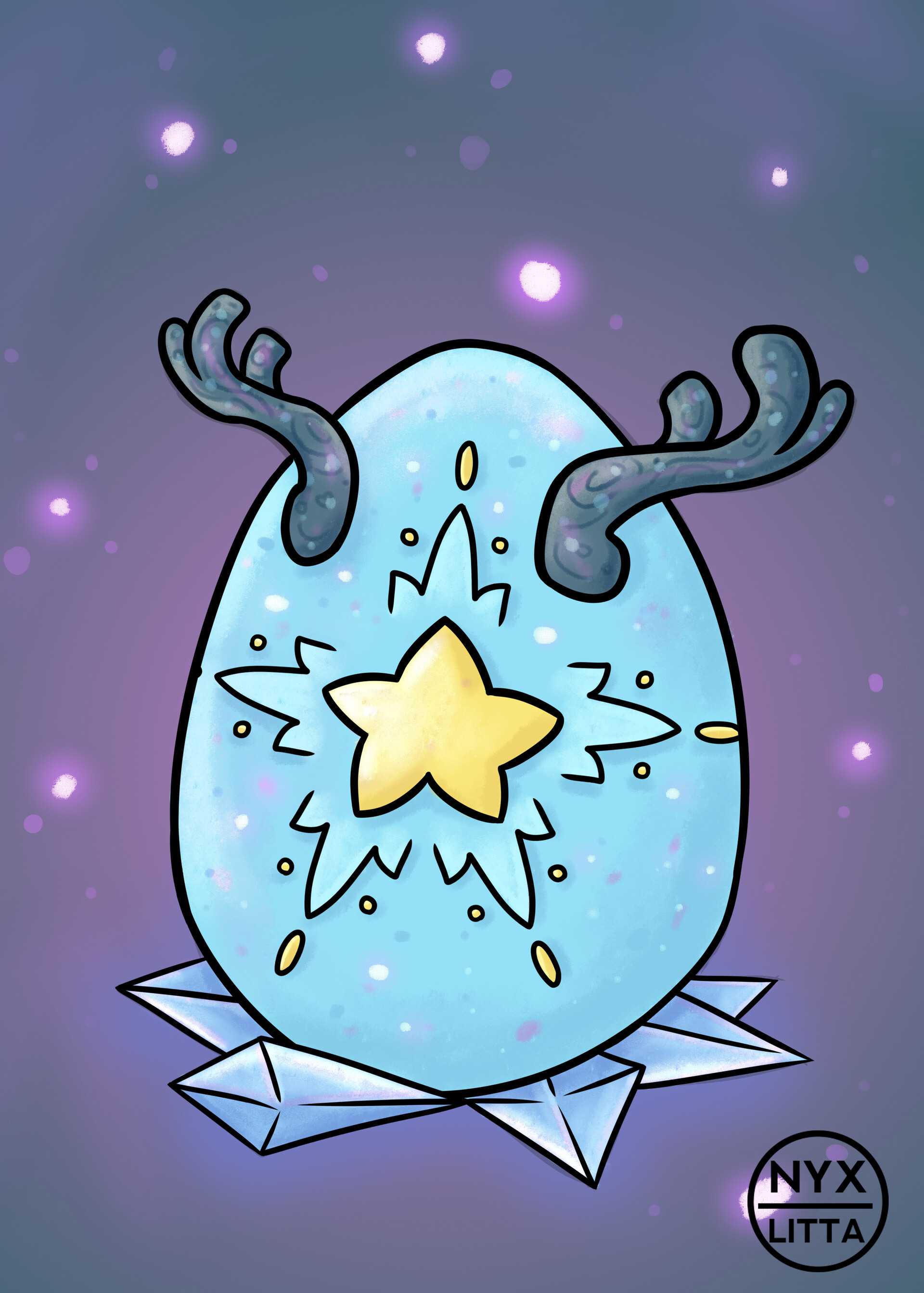 ArtStation - Frozen Star Egg