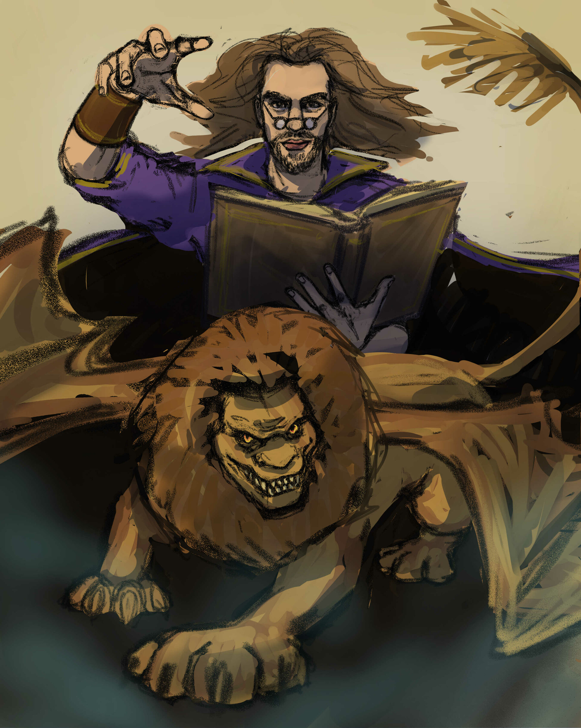 Manticore Percy Jackson