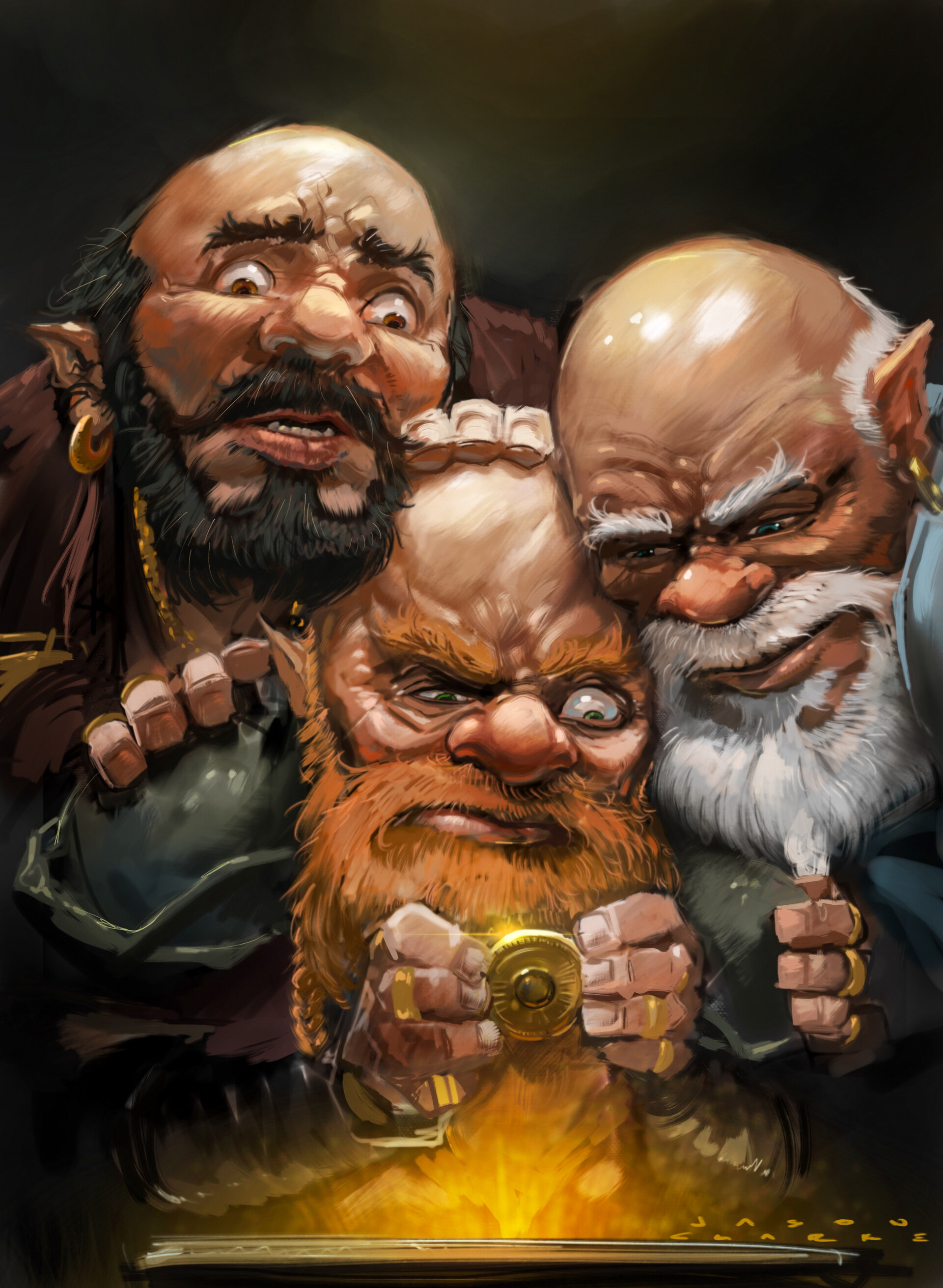 ArtStation - Dwarven Greed