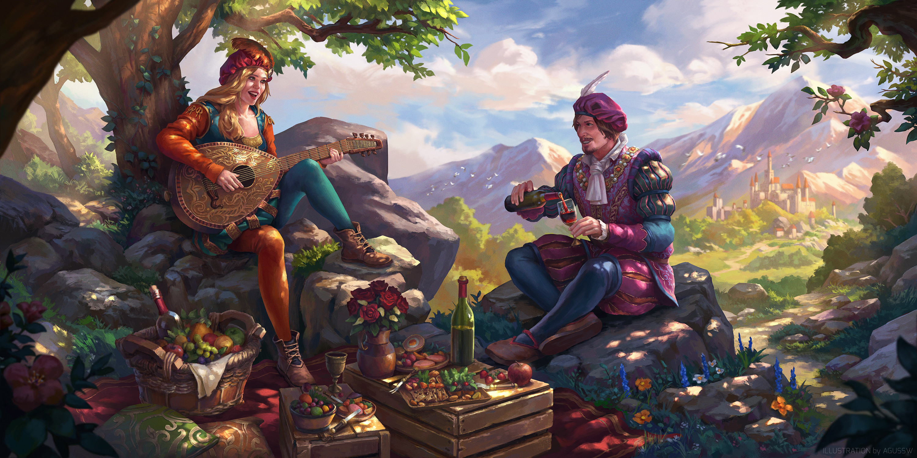 Priscilla & Dandelion by agus sw : r/witcher