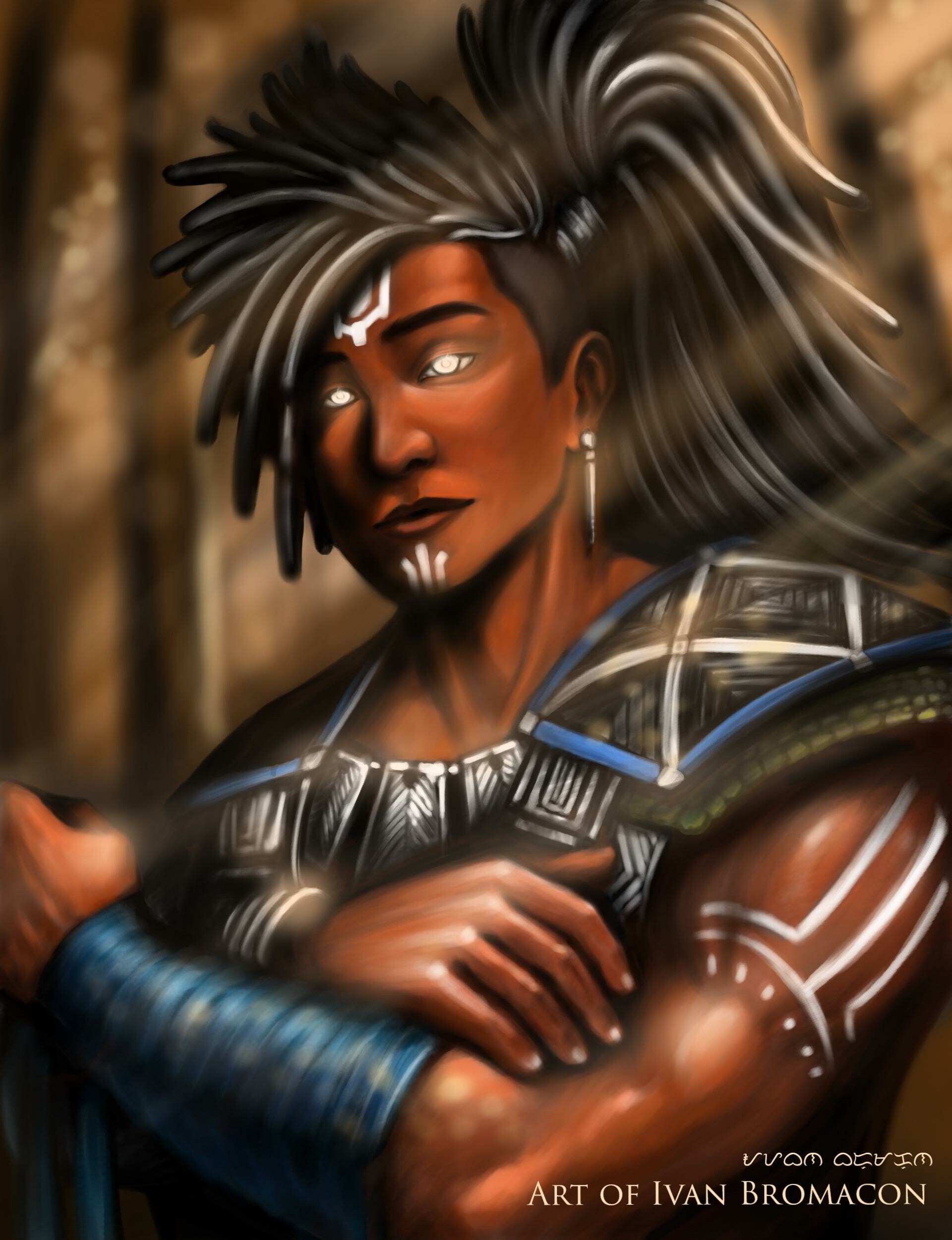 ArtStation - Kidlat, The Tempest Sky Guardian - Original Character