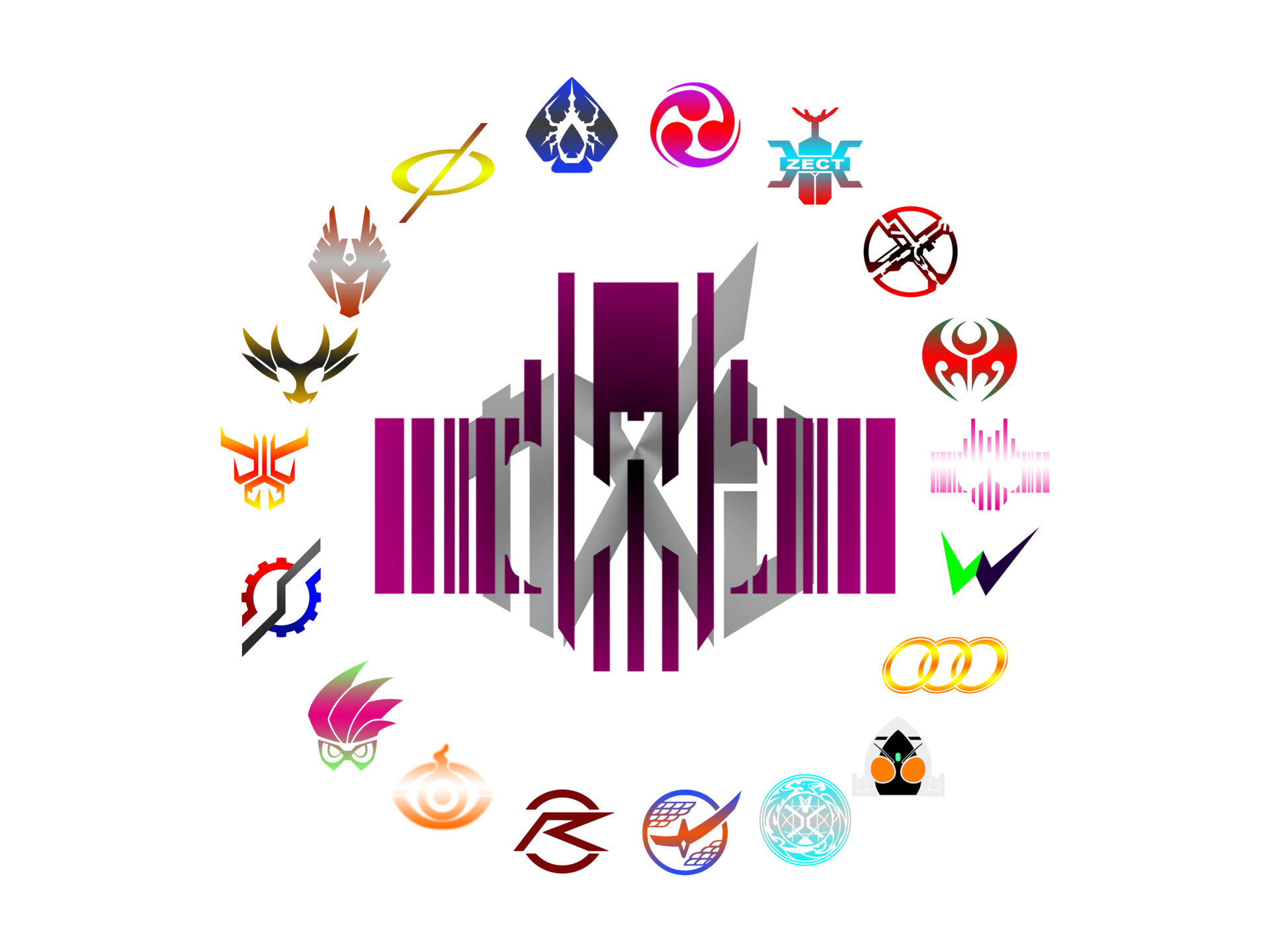 Kamen Rider Decade Symbol