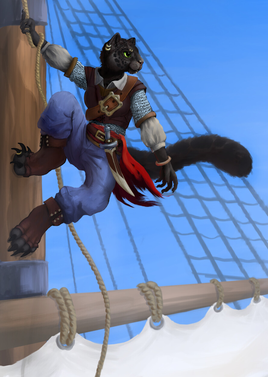 ArtStation - Pirate spell thief